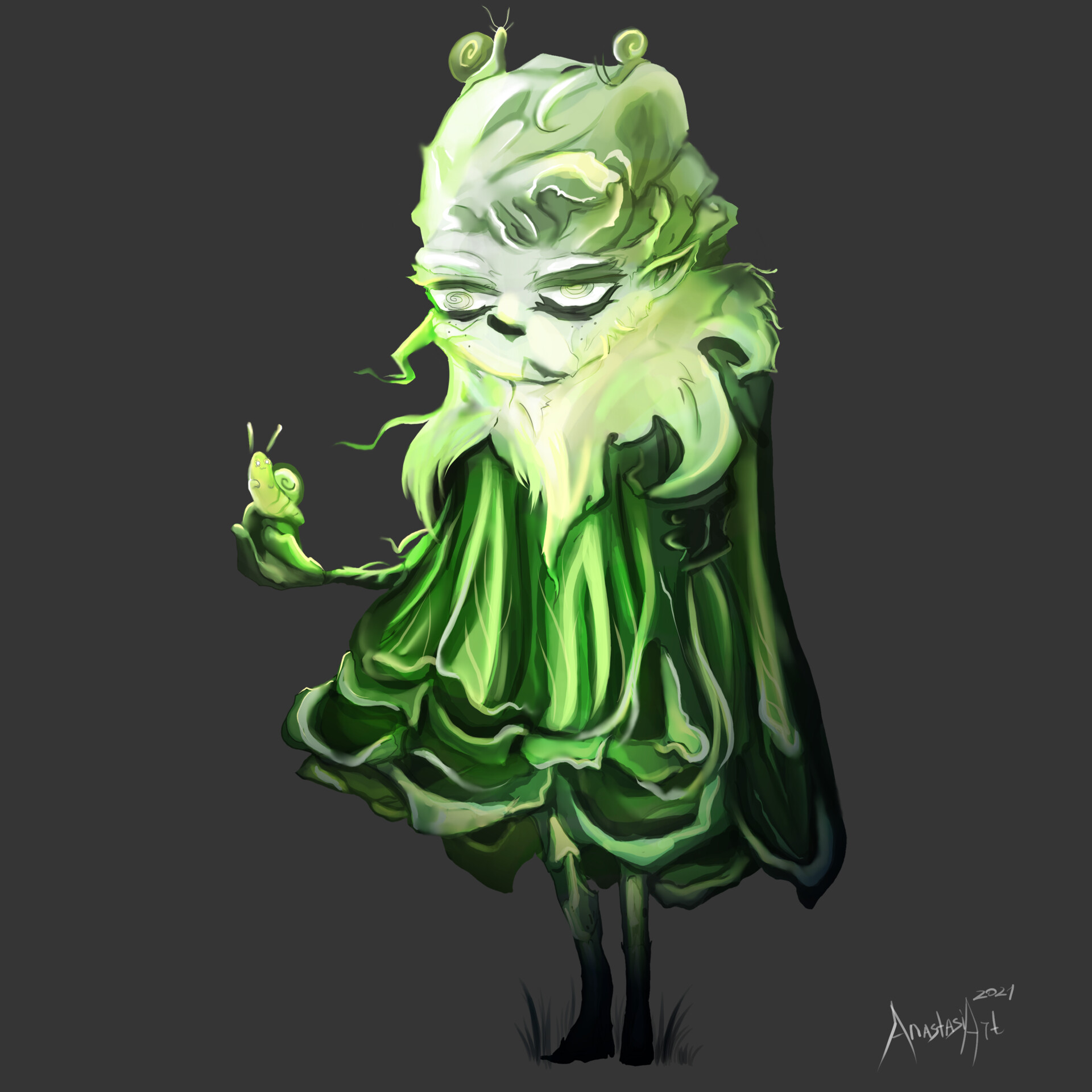 ArtStation - Cabbage concept art