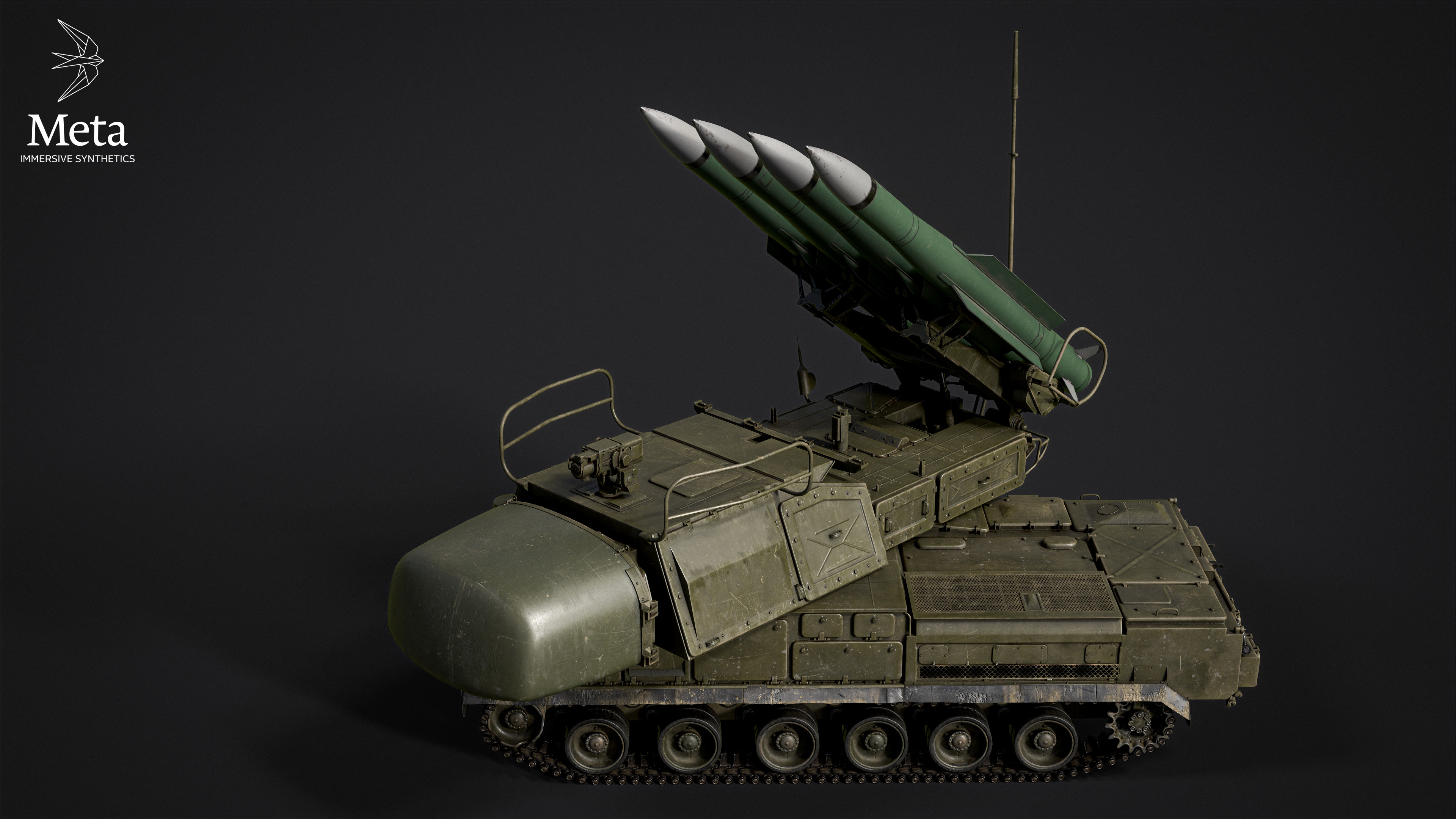 Metrea Simulations - 9K37M1 Buk-M1 TELAR - SA-11 "Gadfly"