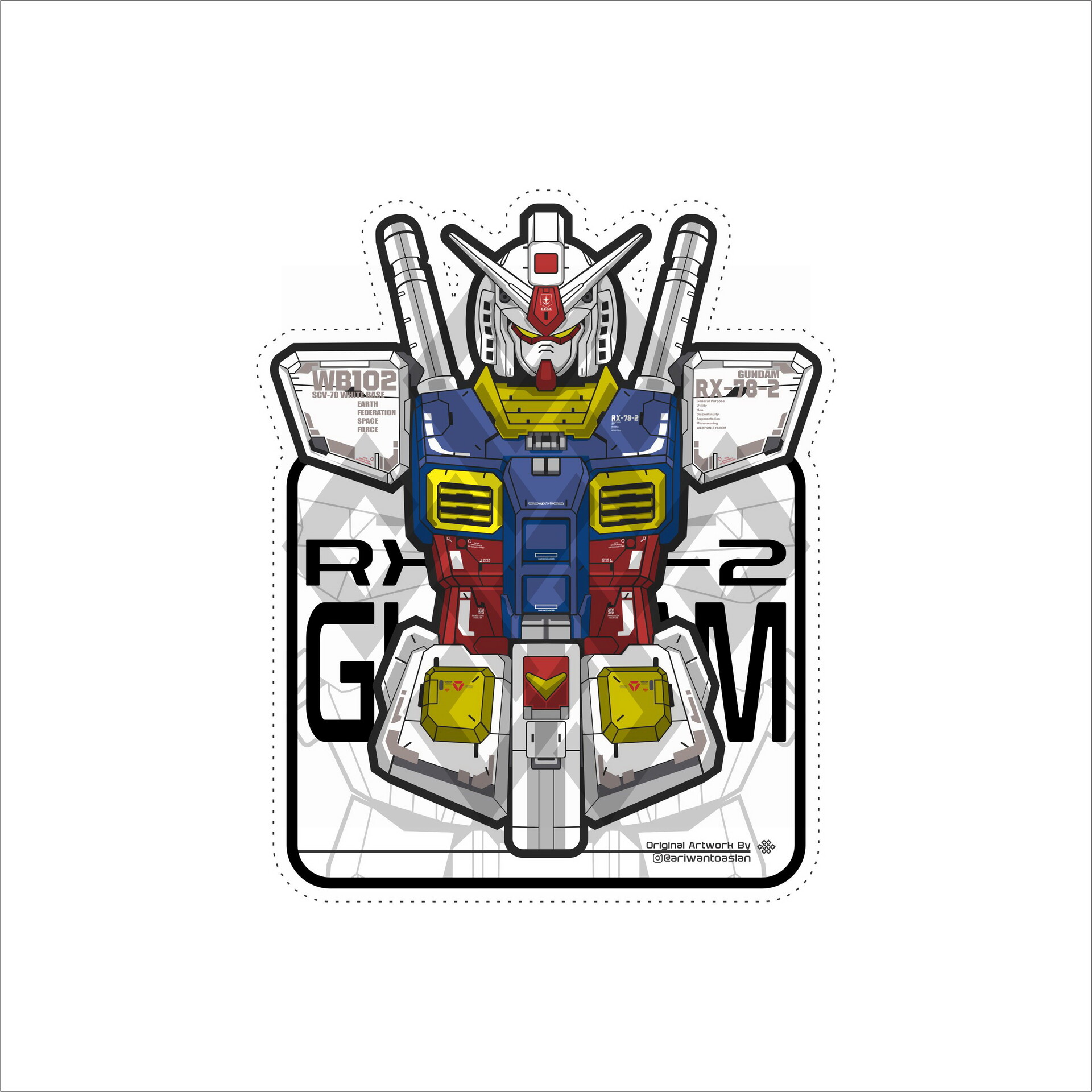 ArtStation - PREMIUM GUNDAM RX78-2