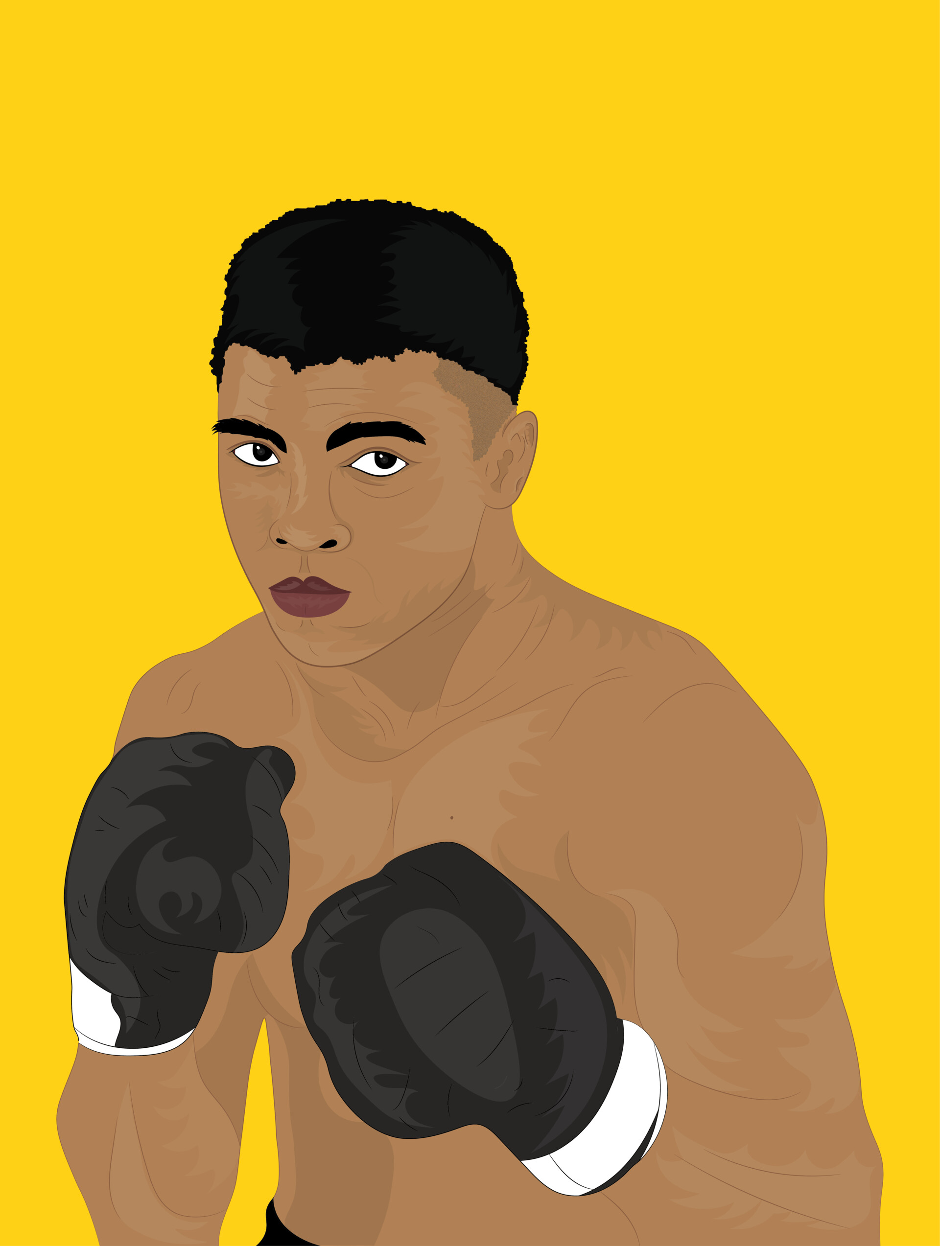 ArtStation - The magic and legacy of (Mohamed Ali Clay).