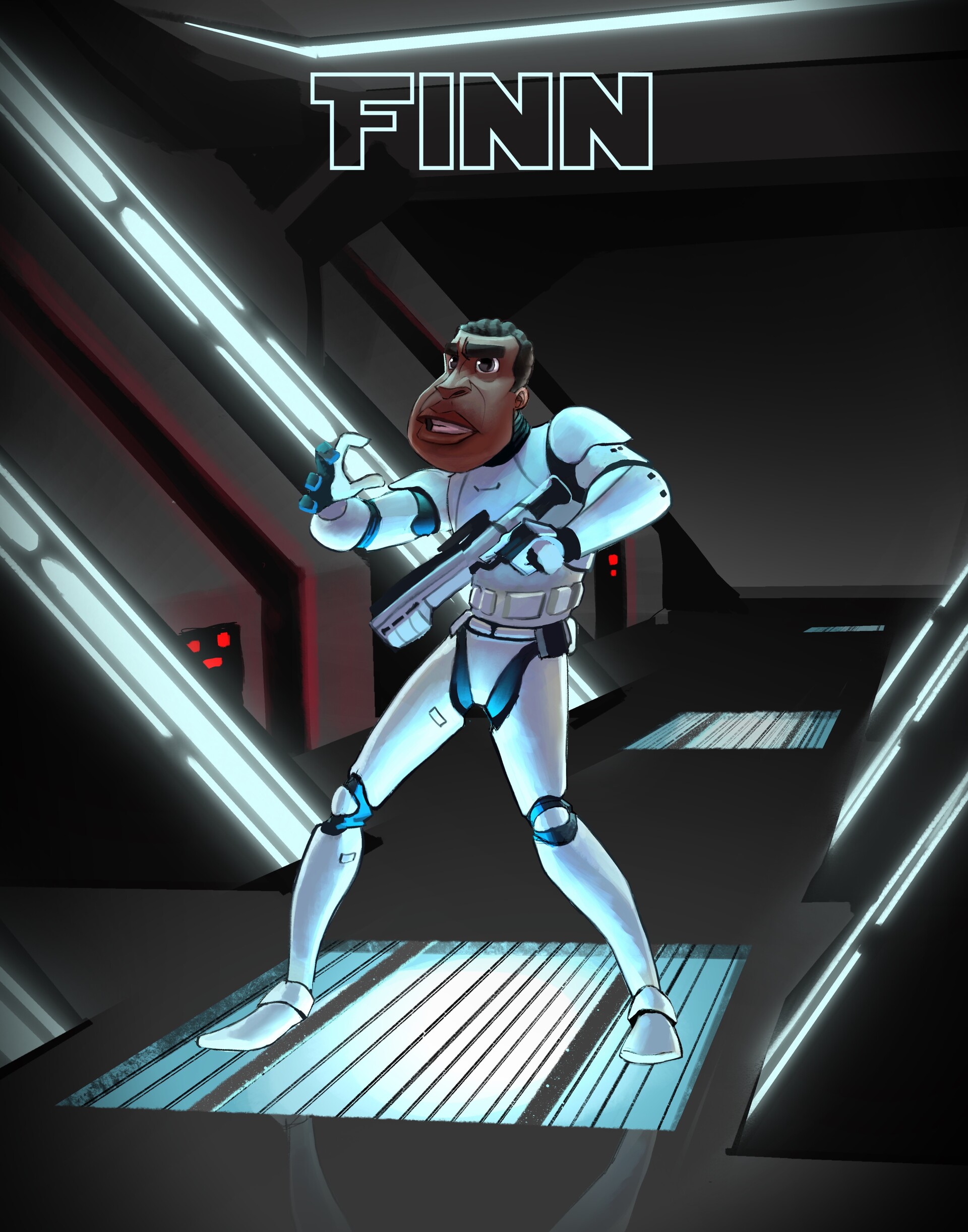 ArtStation - Finn (FN2187) stylized!