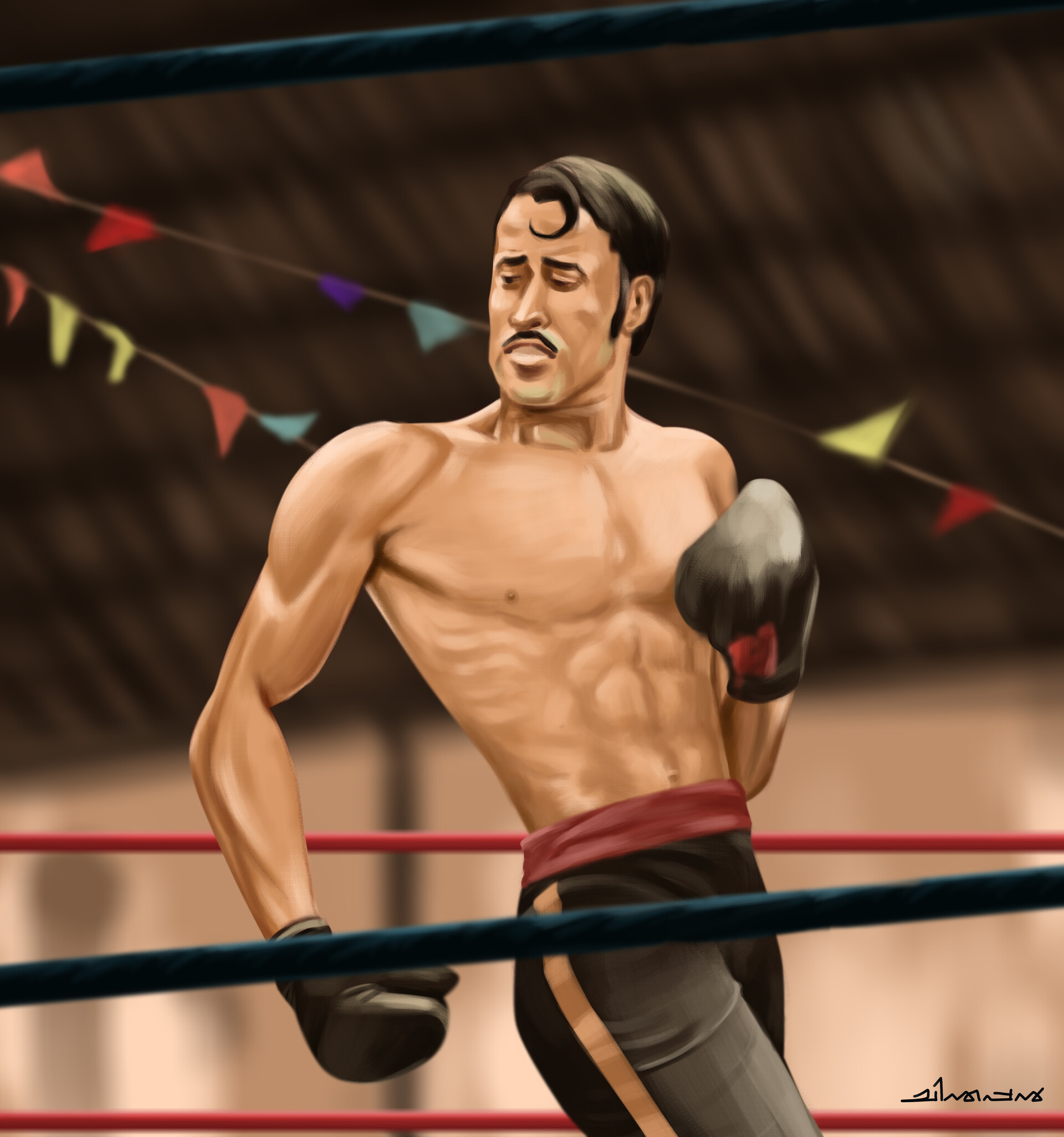 ArtStation - Dancing Rose