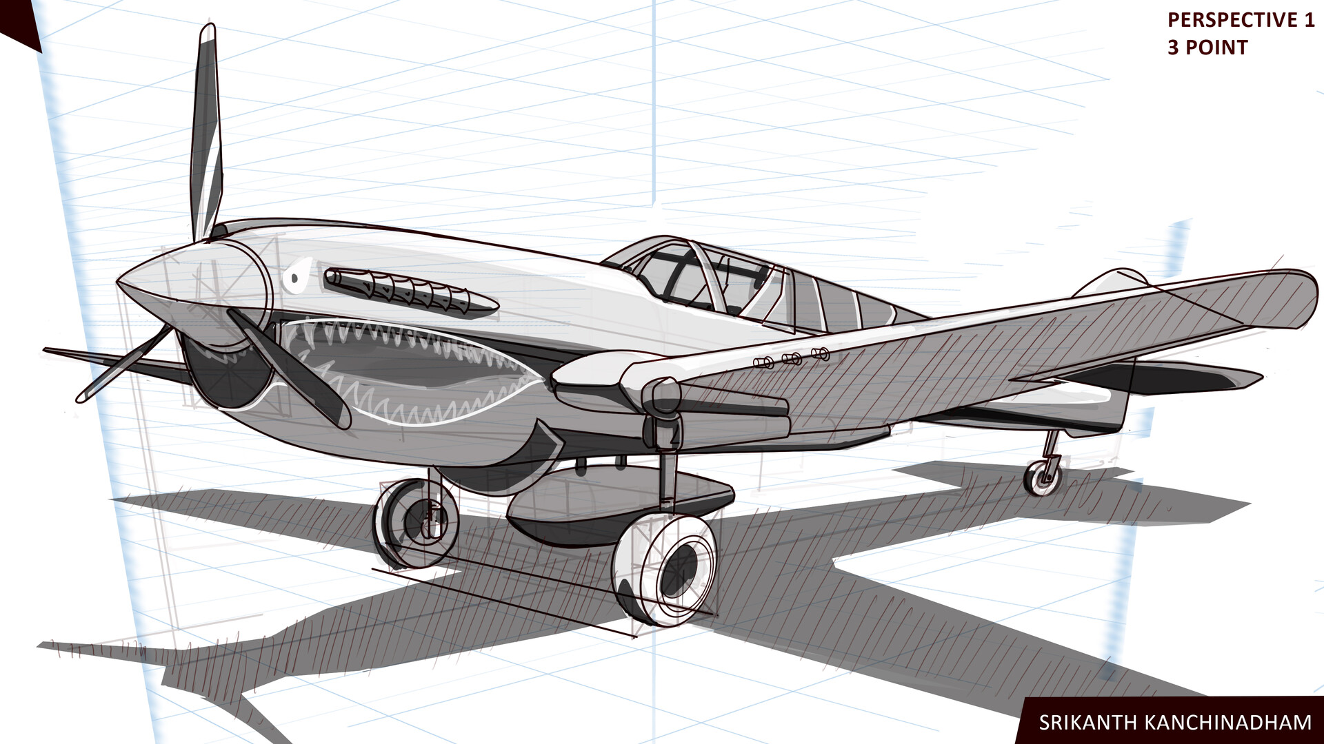 ArtStation - Perspective Drawings