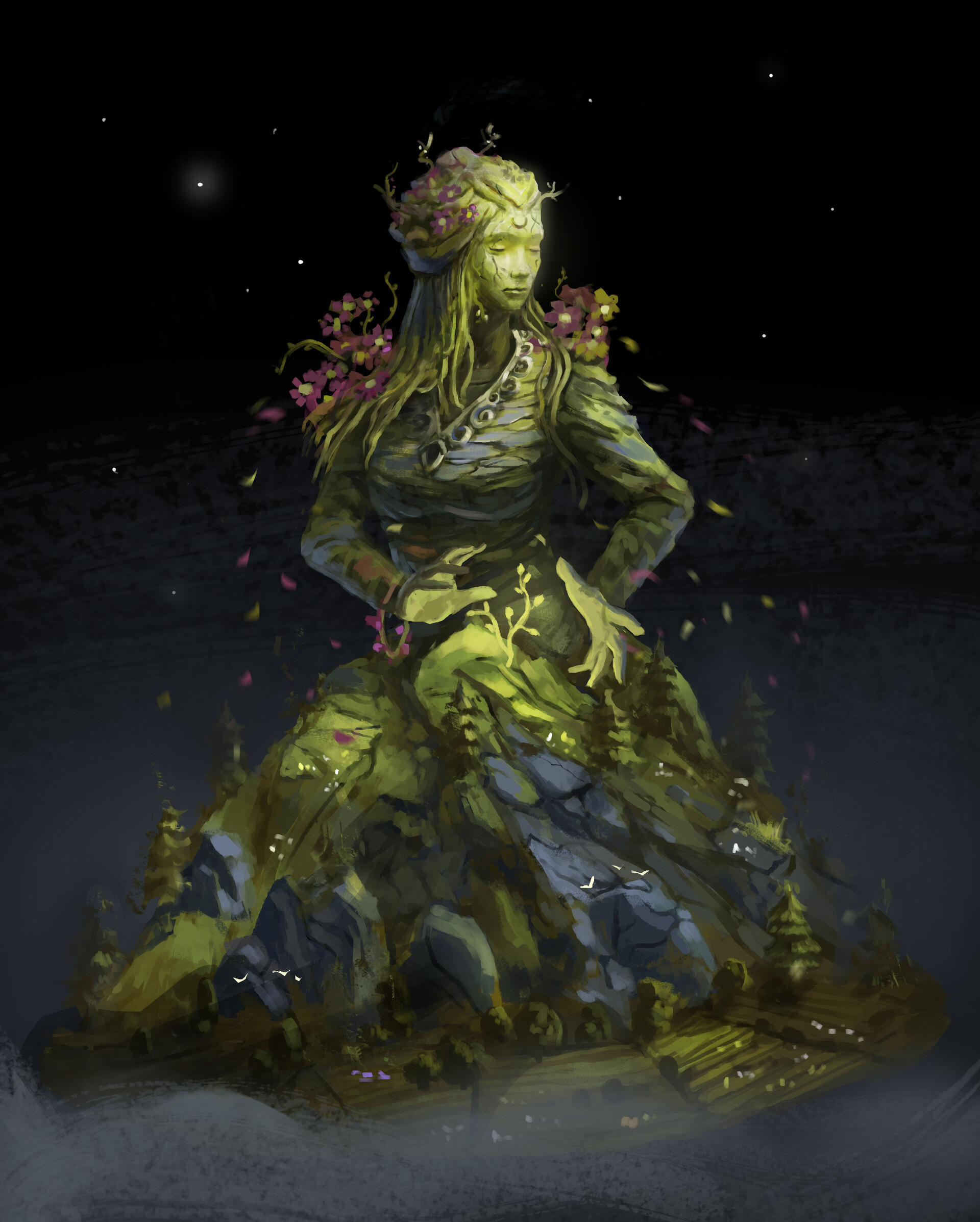 ArtStation - illustration for Ba Ji