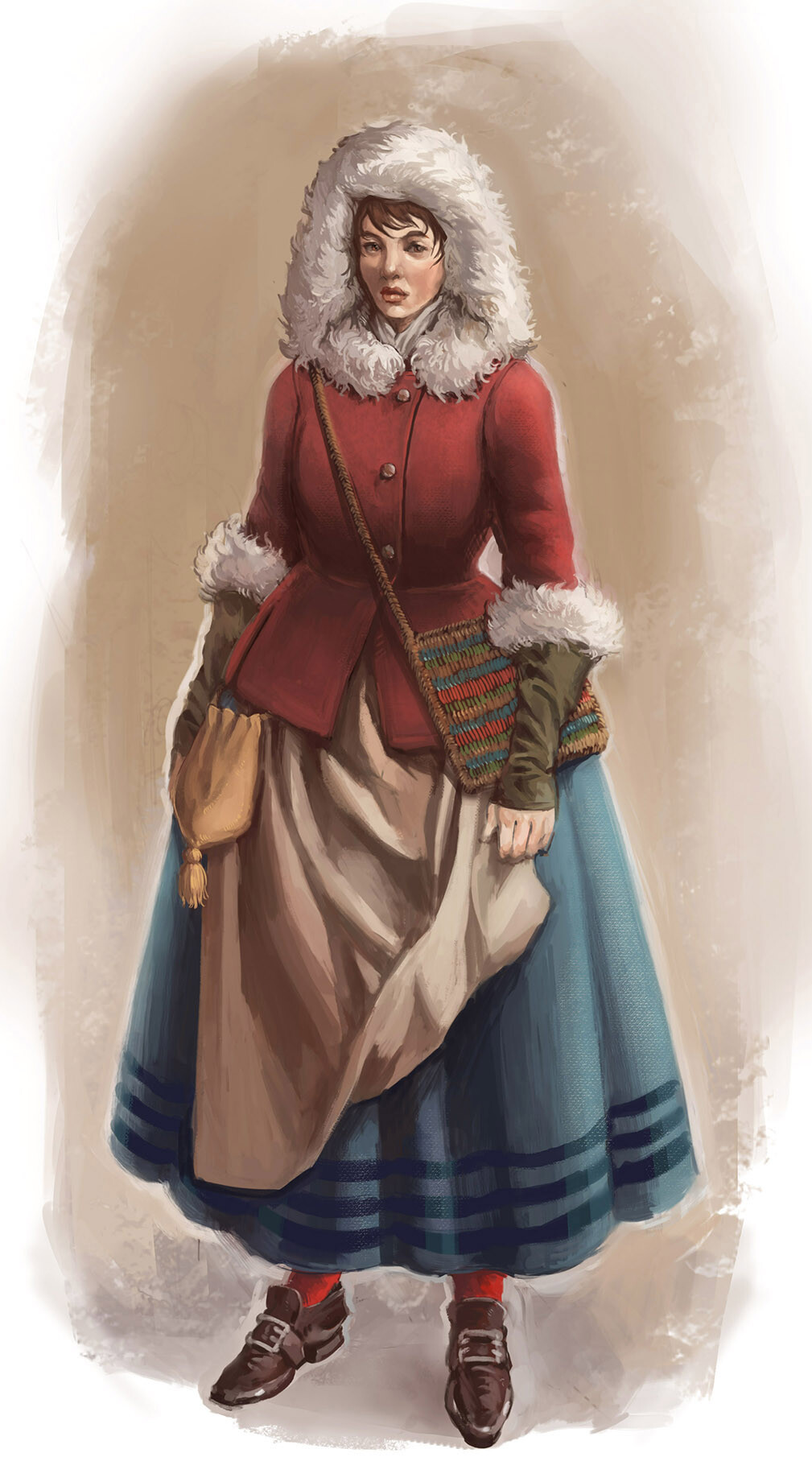 Artstation Townsfolk Concept
