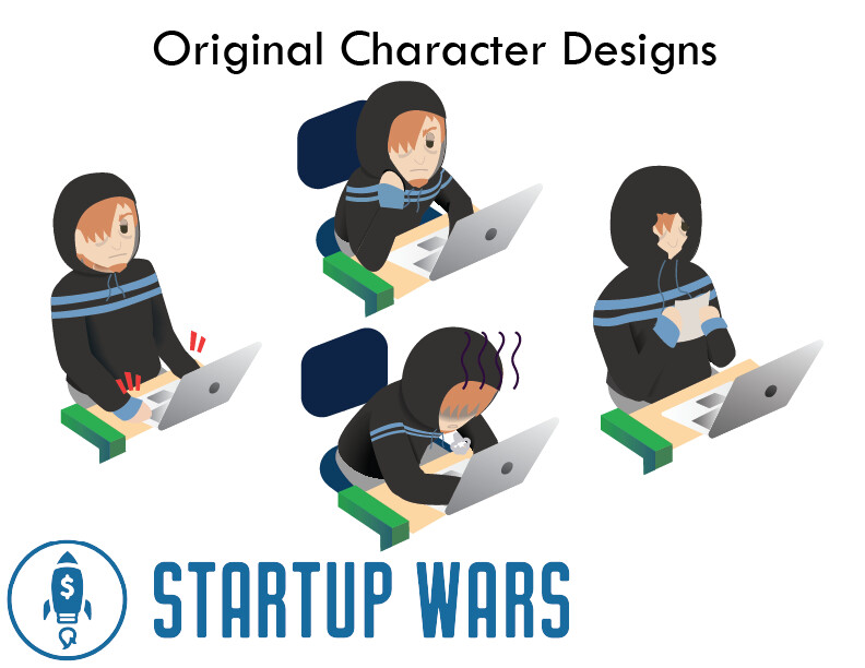 ArtStation - Original Character Designs (Startup Wars)