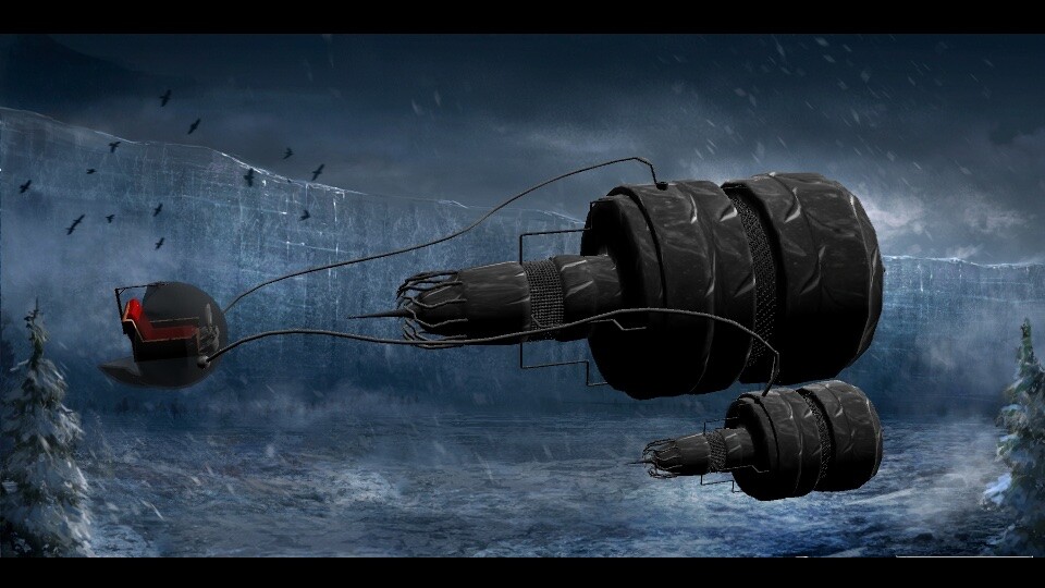 ArtStation - Podracer 3D model