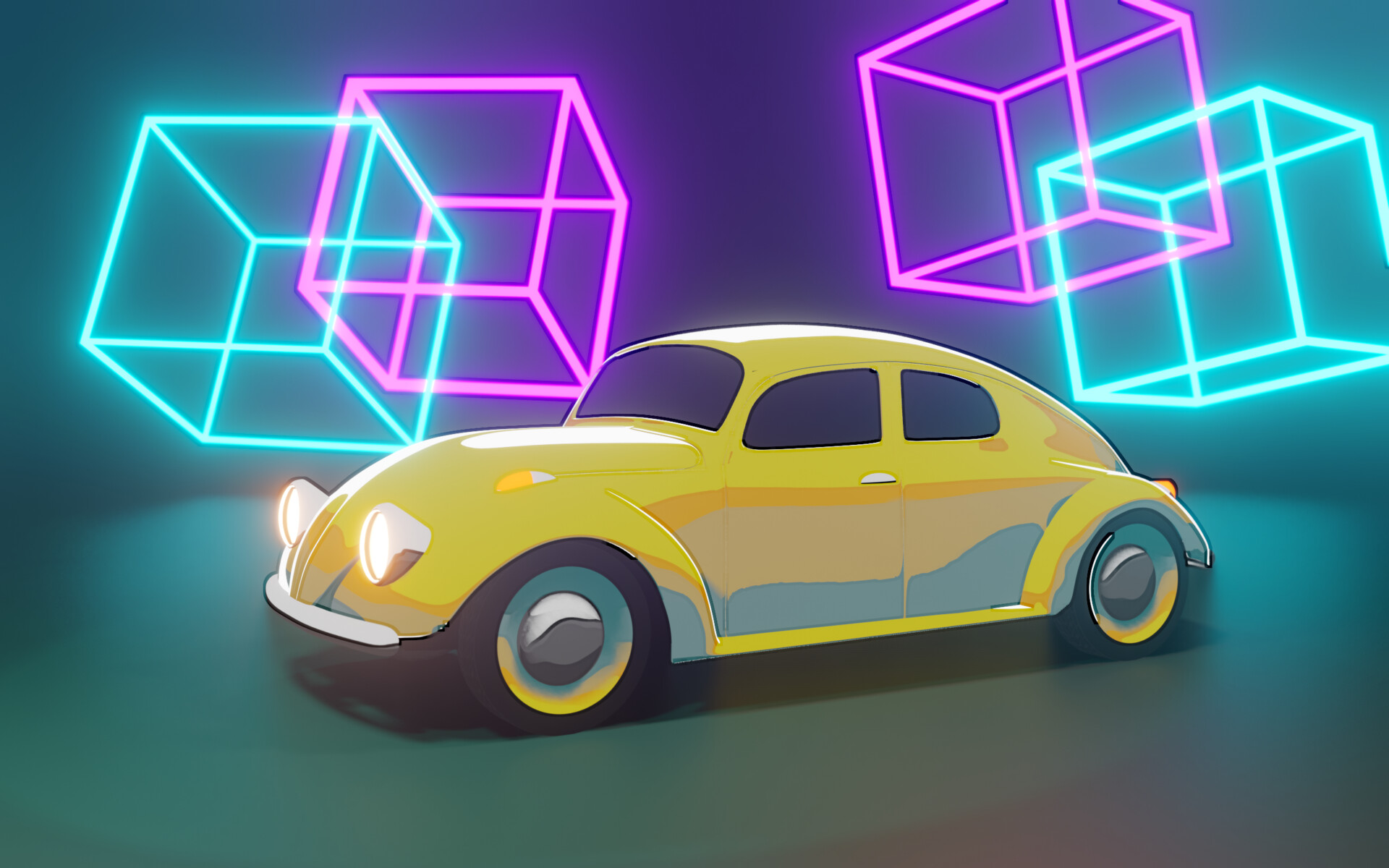 ArtStation - cartoon car