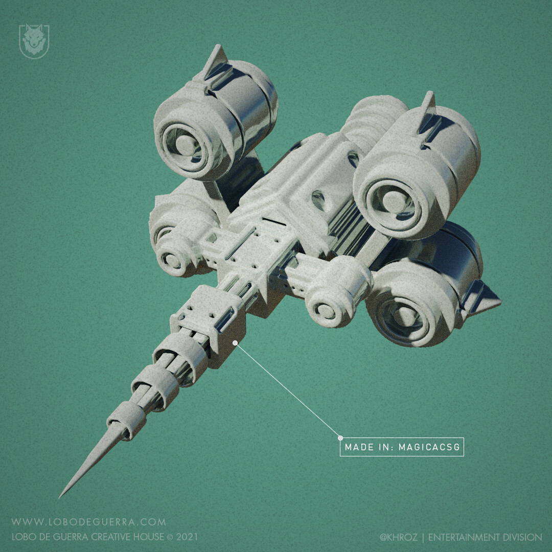 ArtStation - MagicaCSG Space Vehicles