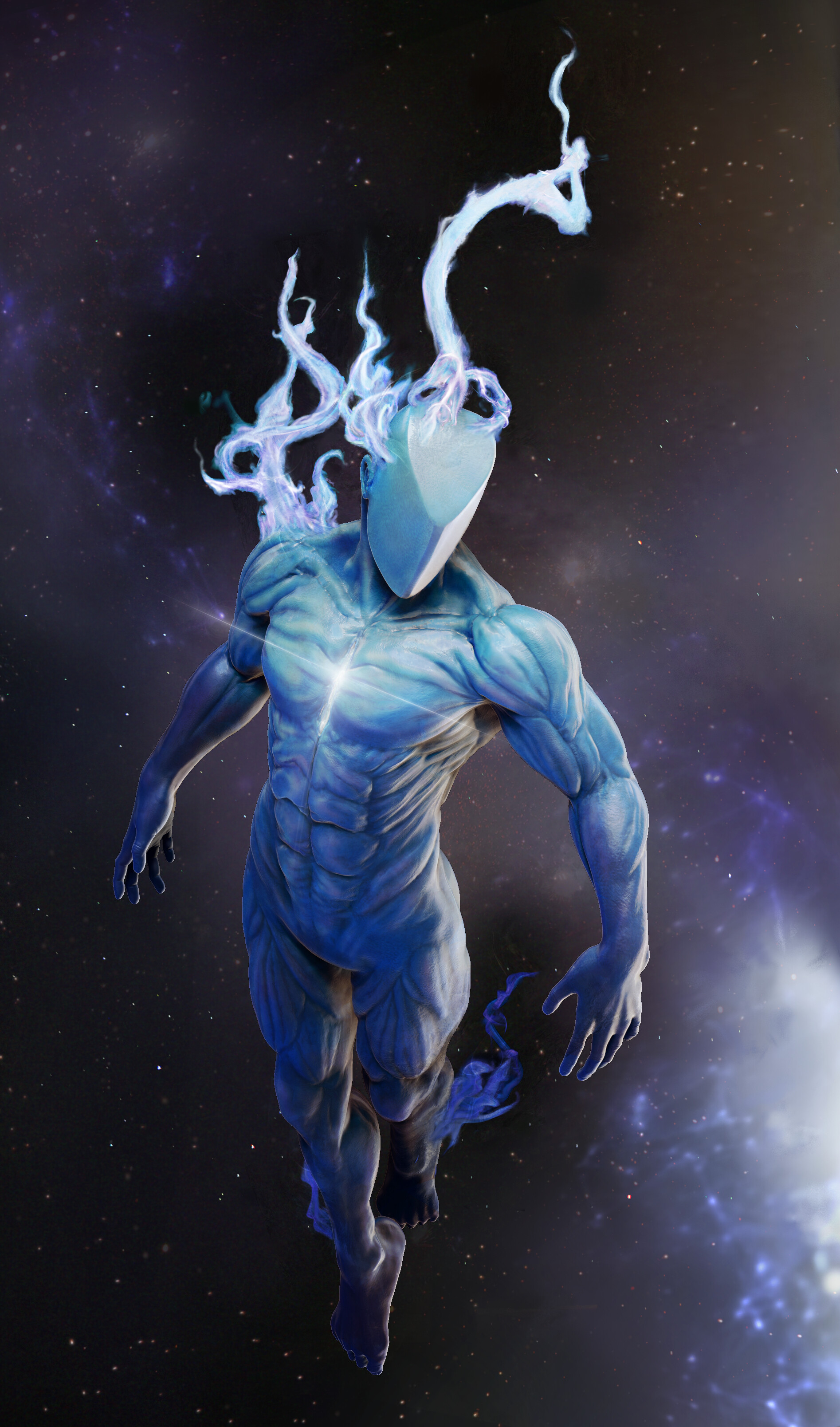 ArtStation - A Sentinel Among the Stars