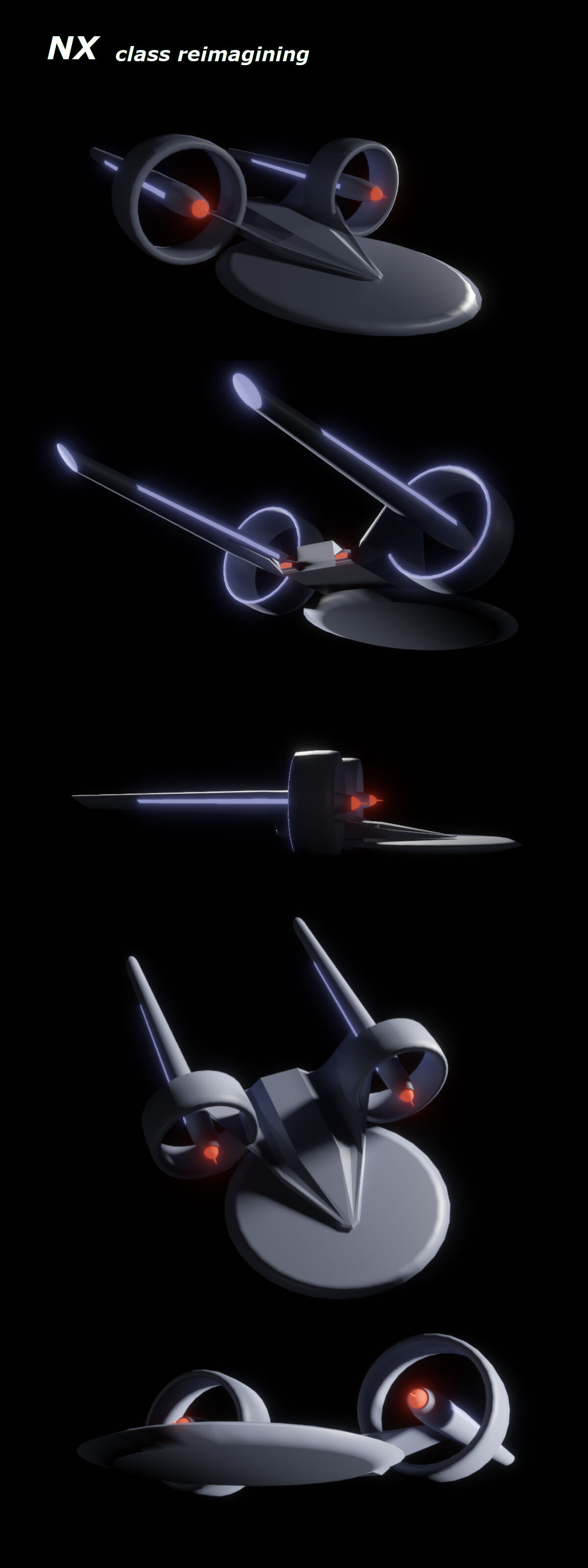 ArtStation - NX class reimagining concept sketch