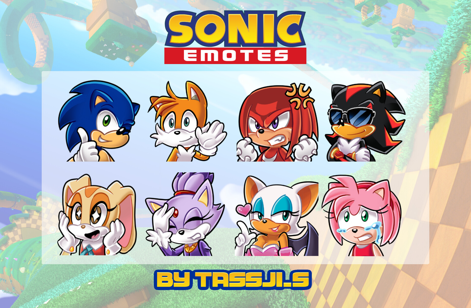 Tassji Stamp - Sonic Emotes