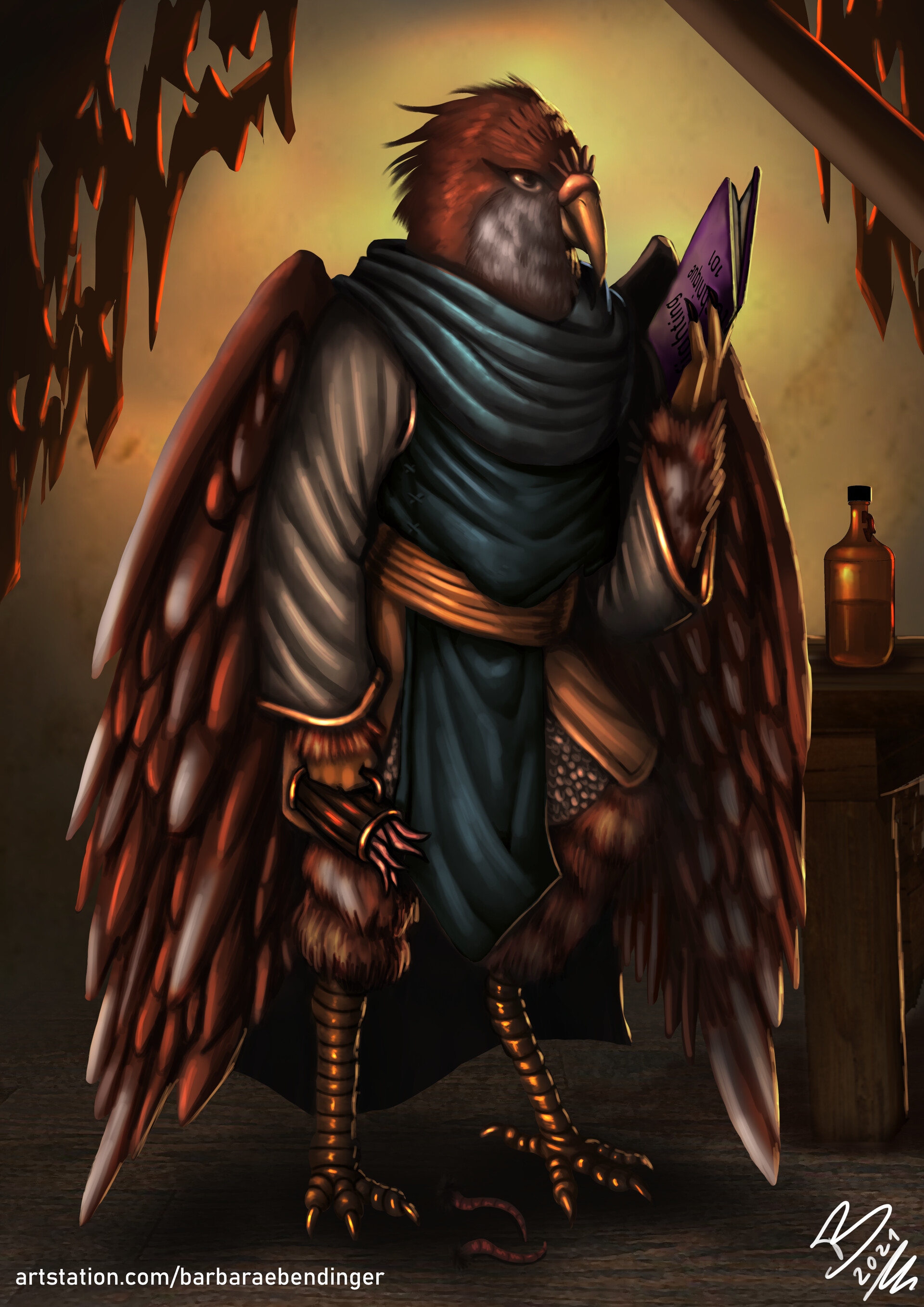 ArtStation - Akroan - dnd commission