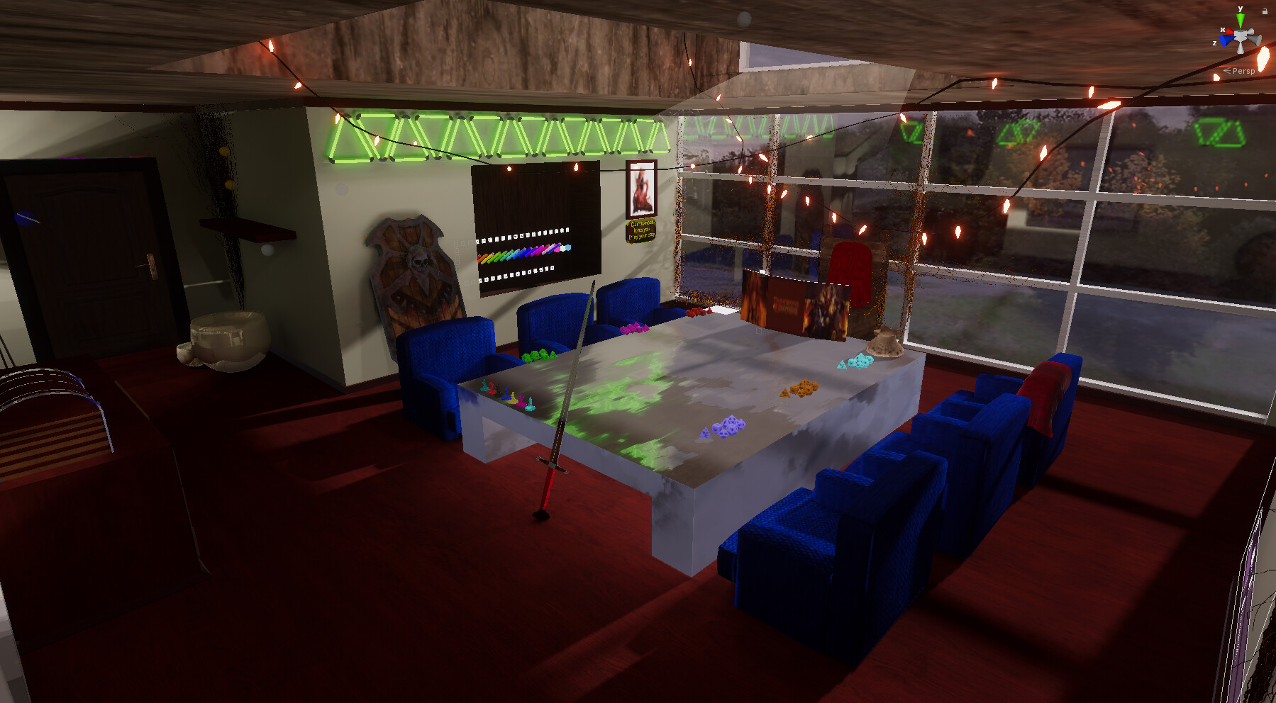 ArtStation - NoShalom D&D World (VRChat World Commission)