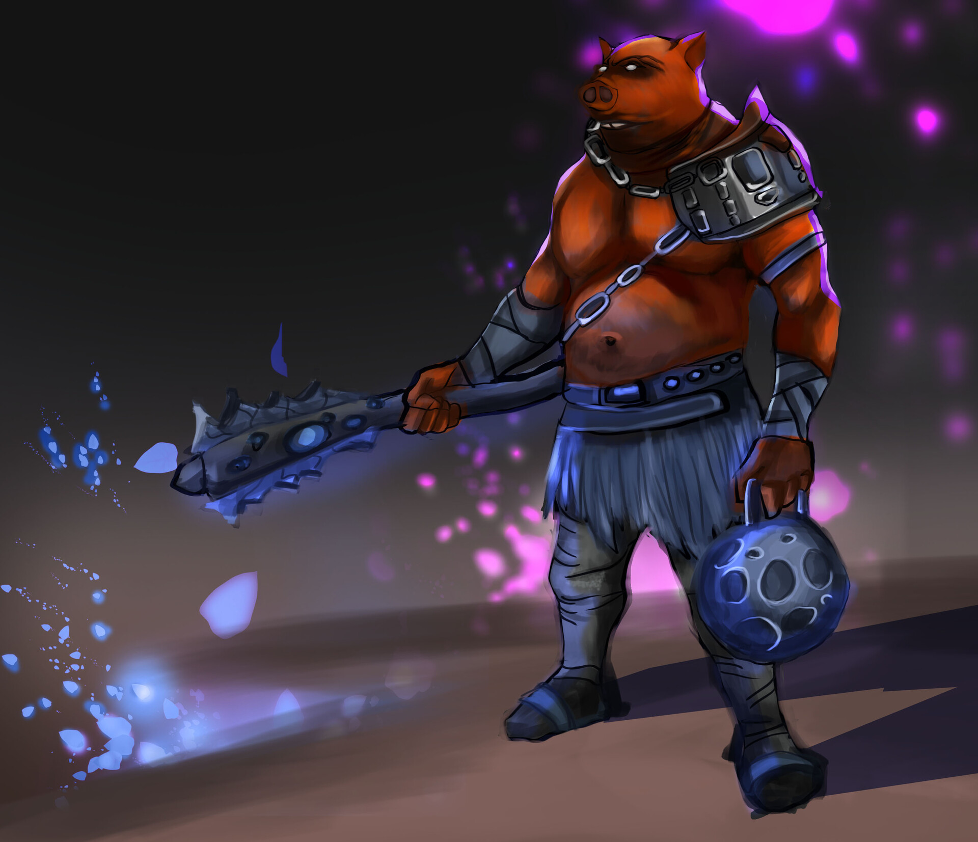 ArtStation - human animal hybrid concept art