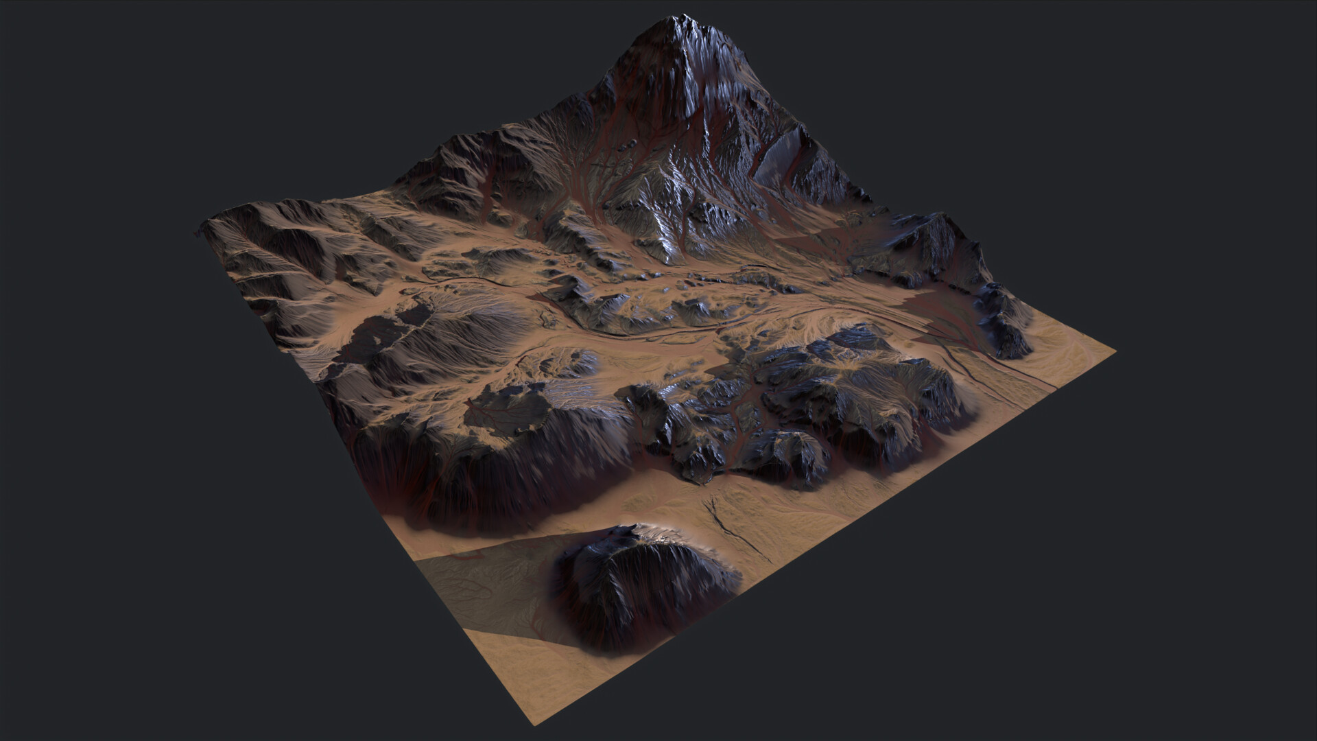 ArtStation - Desert Terrain