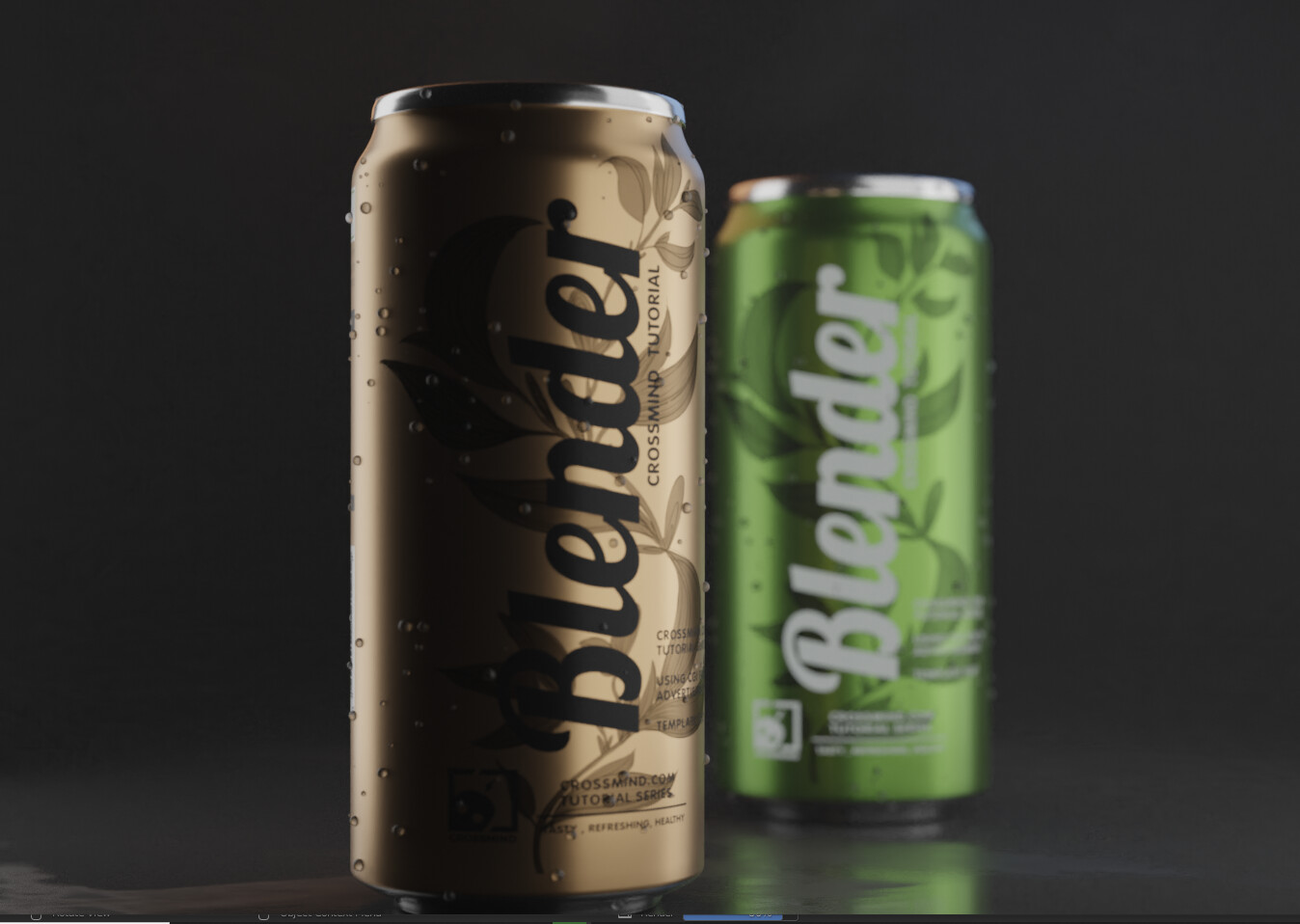 ArtStation - Soda Can _ Product Visualization