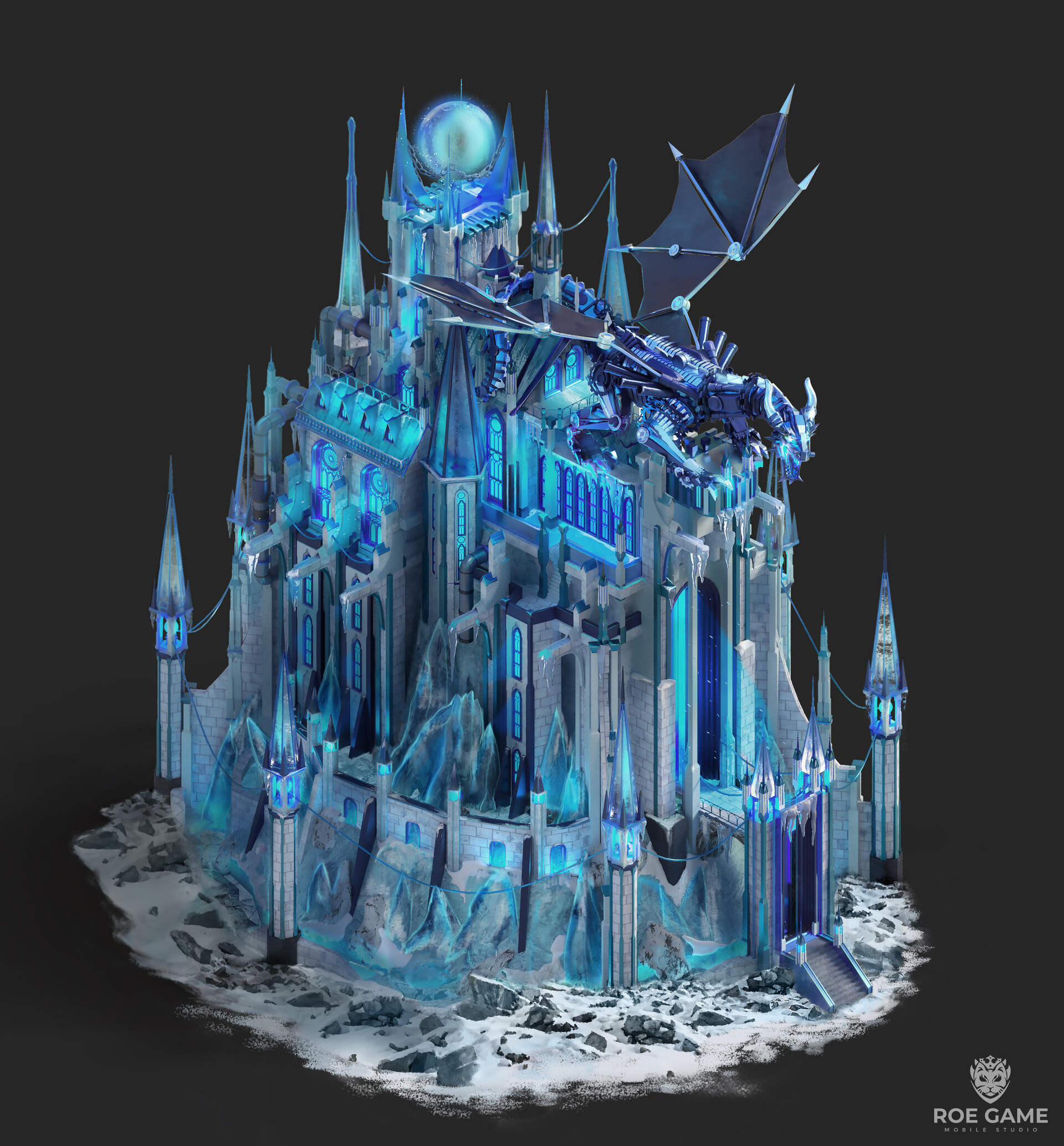 Frozen Castle Minecraft