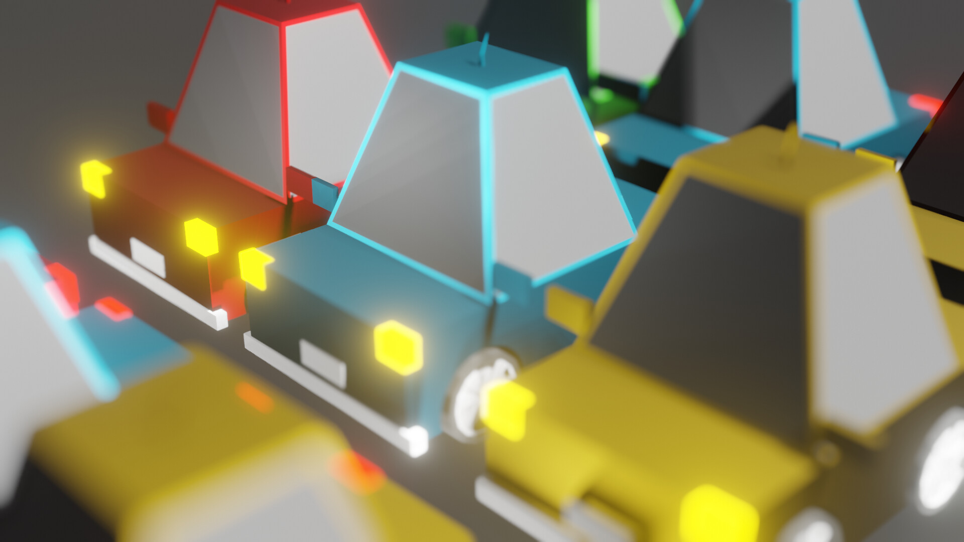 ArtStation - low poli car