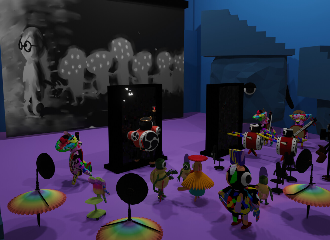 ArtStation - 順番にお並びください Please line up in order.