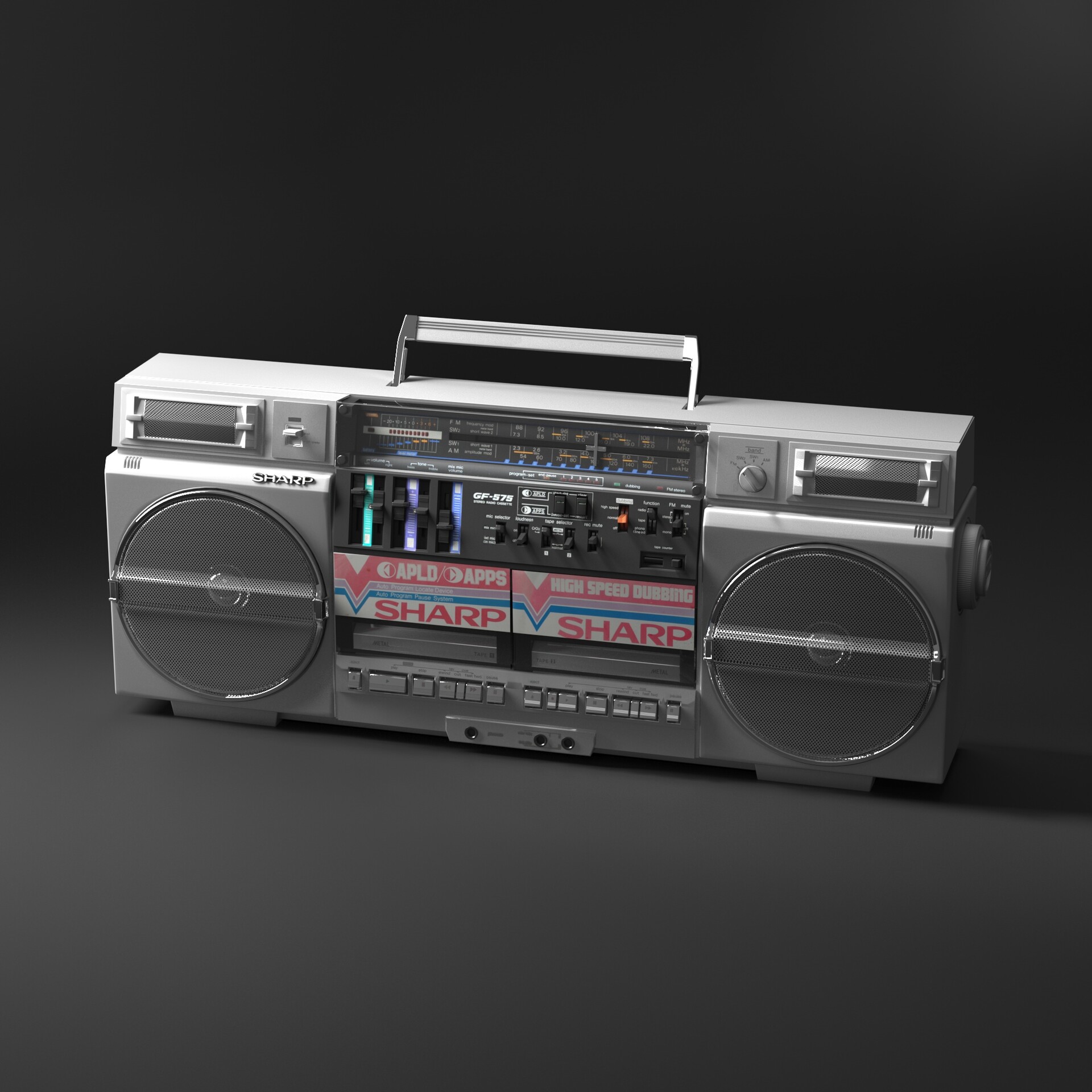 ArtStation - Recorder Sharp GF-575