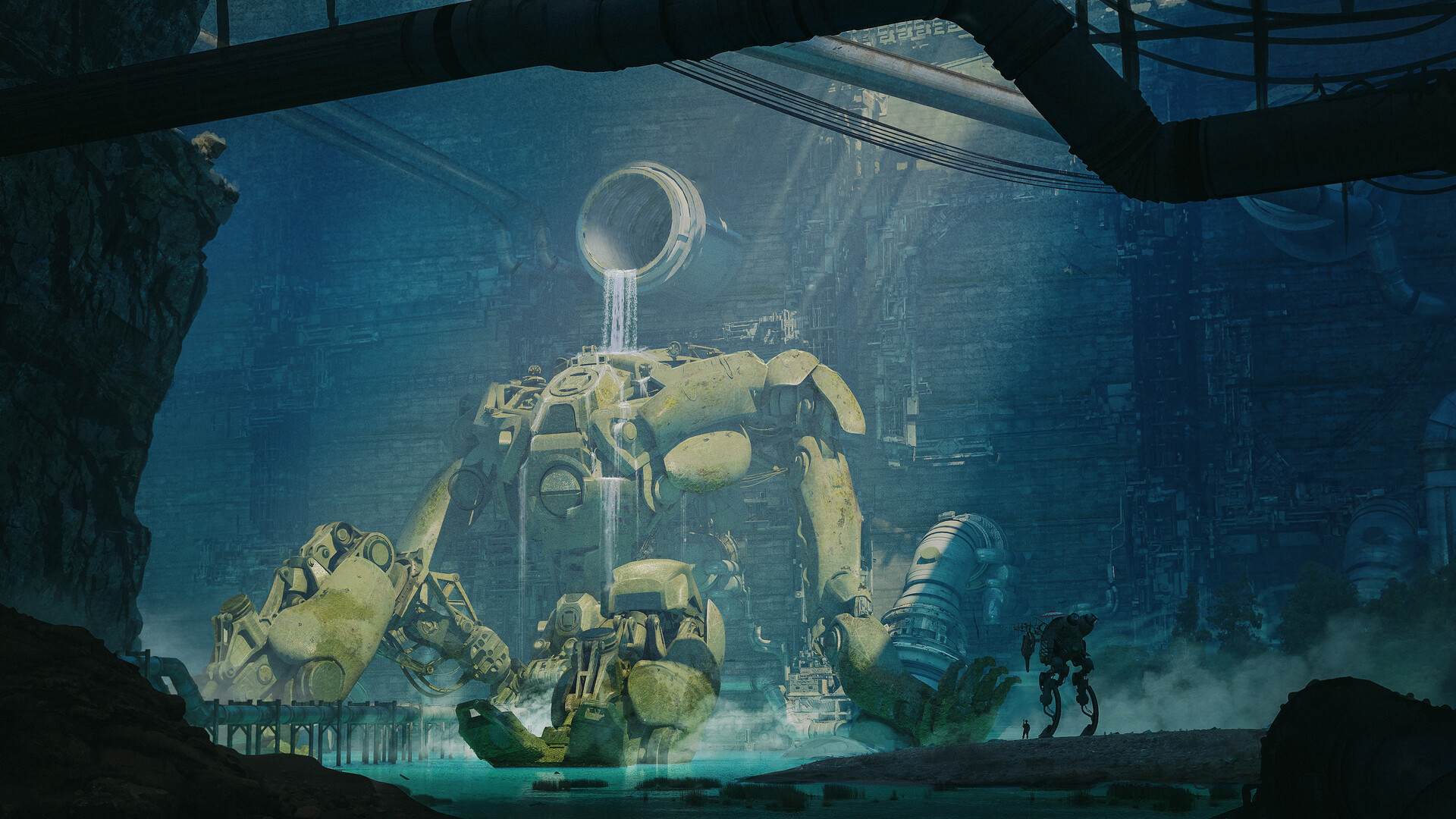 ArtStation - Old mech