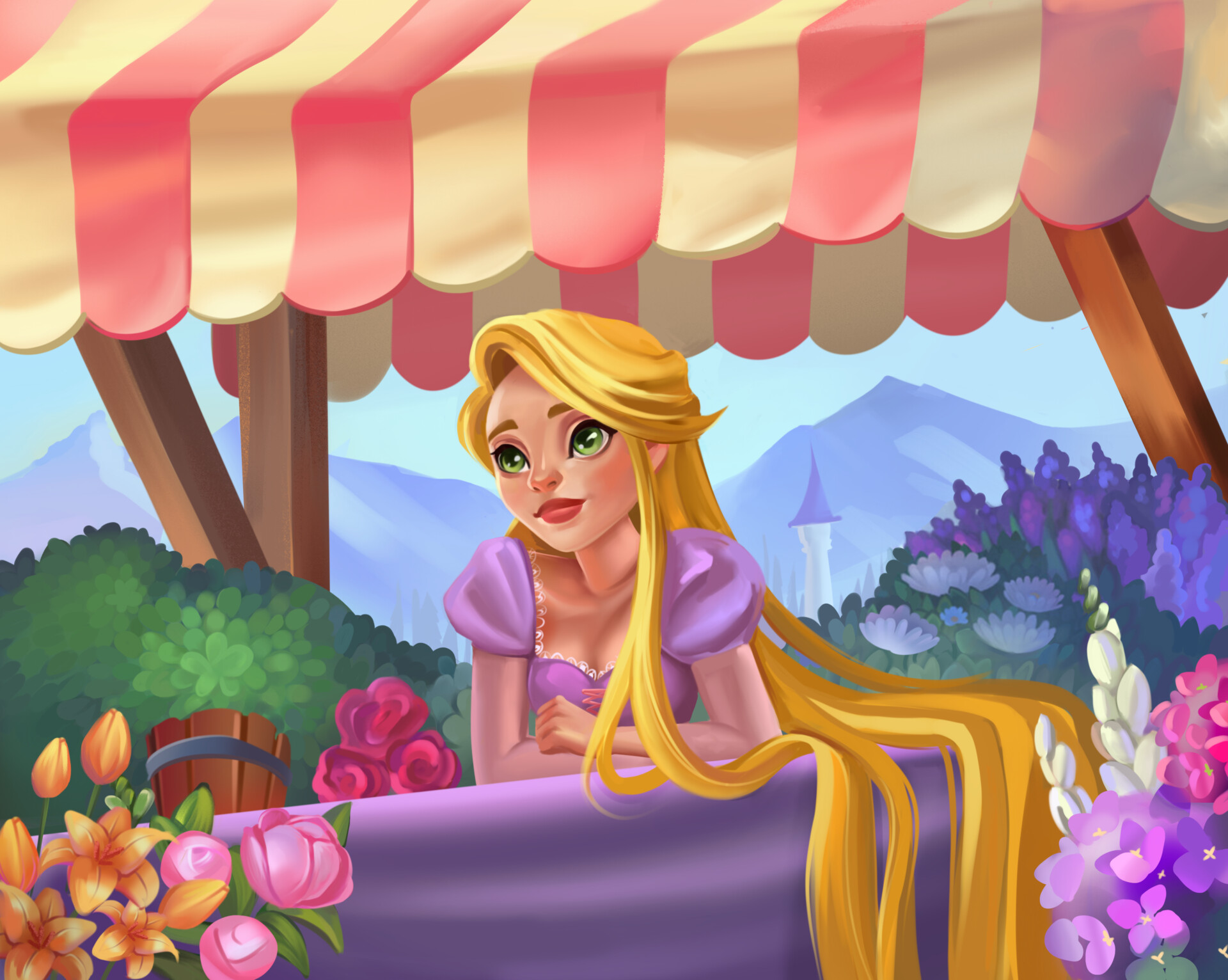 ArtStation - rapunzel