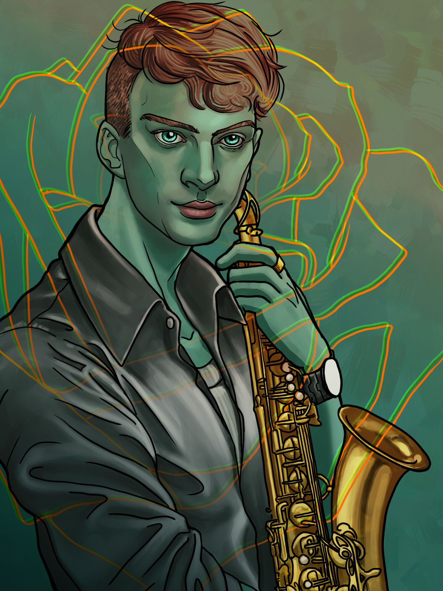 ArtStation - Scott dialogue portrait