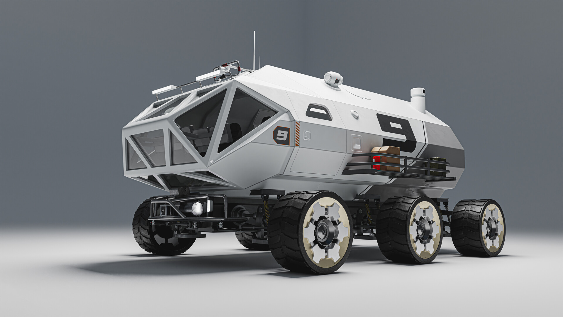 ArtStation - Mars rover