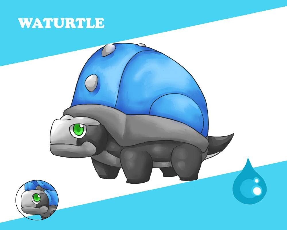 VincasCalvii - Fakemon 008 - TURTANK