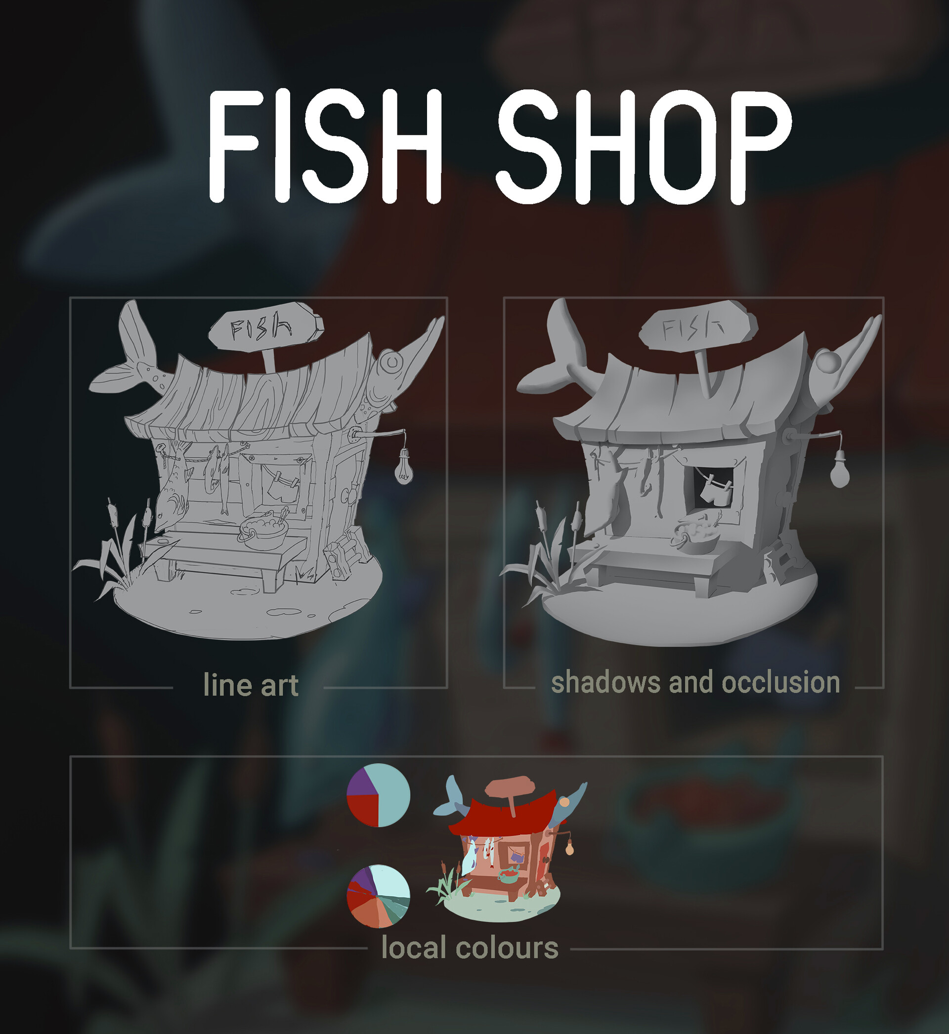 ArtStation - Fish Shop