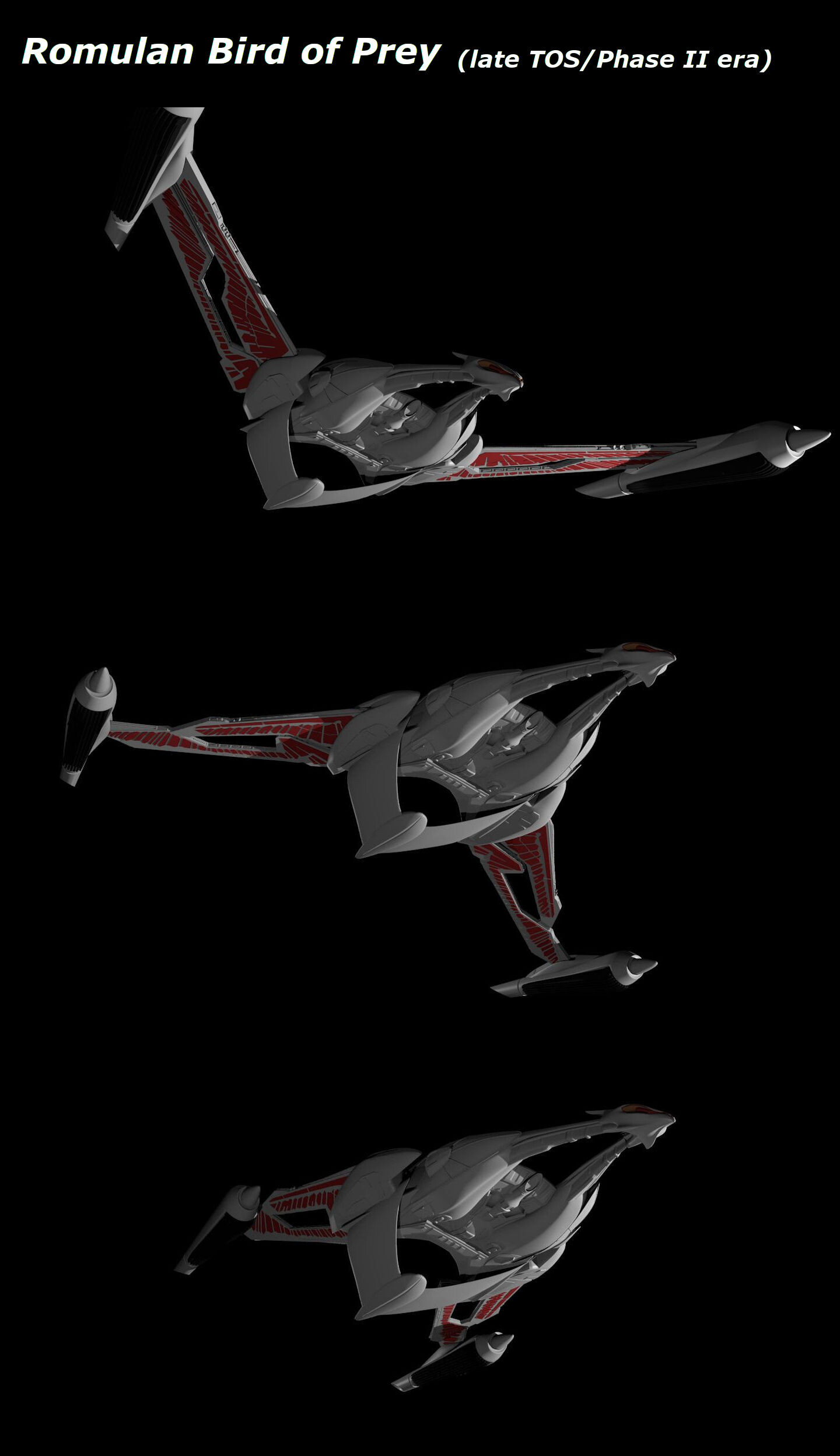 Klingon Bird Of Prey Tos