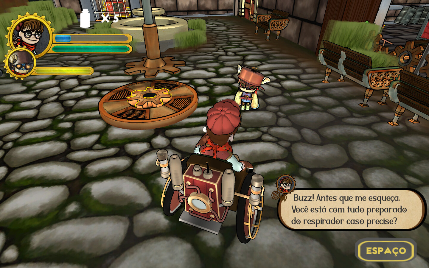 ArtStation - UI Design - Ben & Buzz