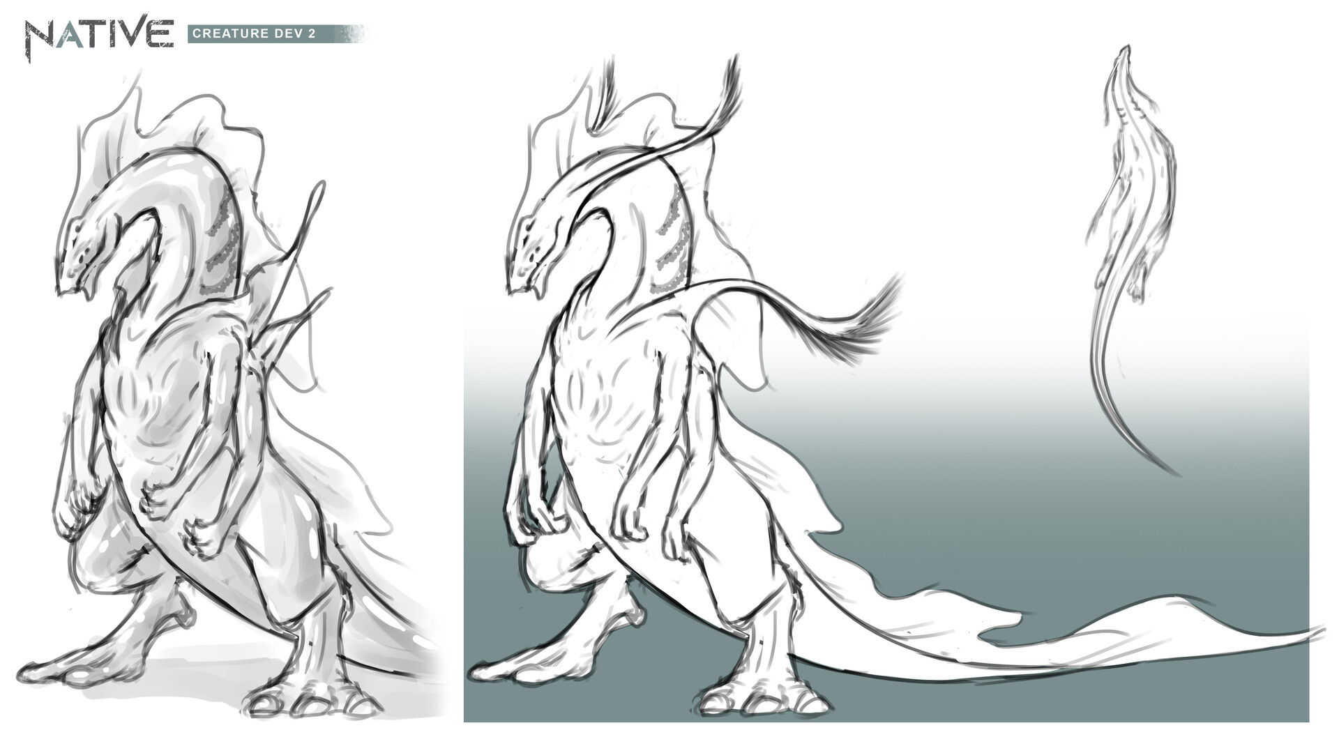 Sci Fi Creatures Drawing