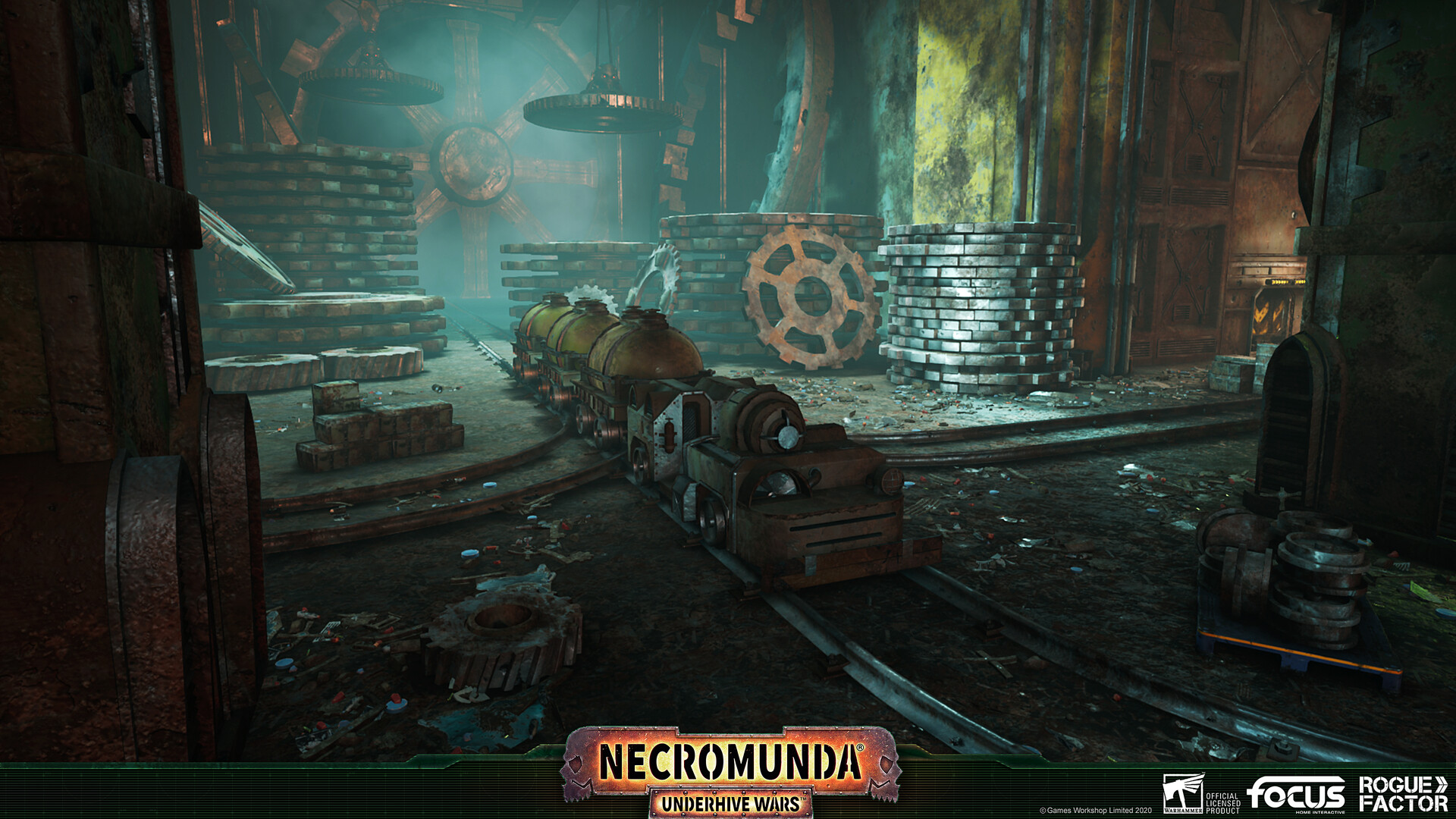 ArtStation - Necromunda Underhive Wars : Furnace Biome