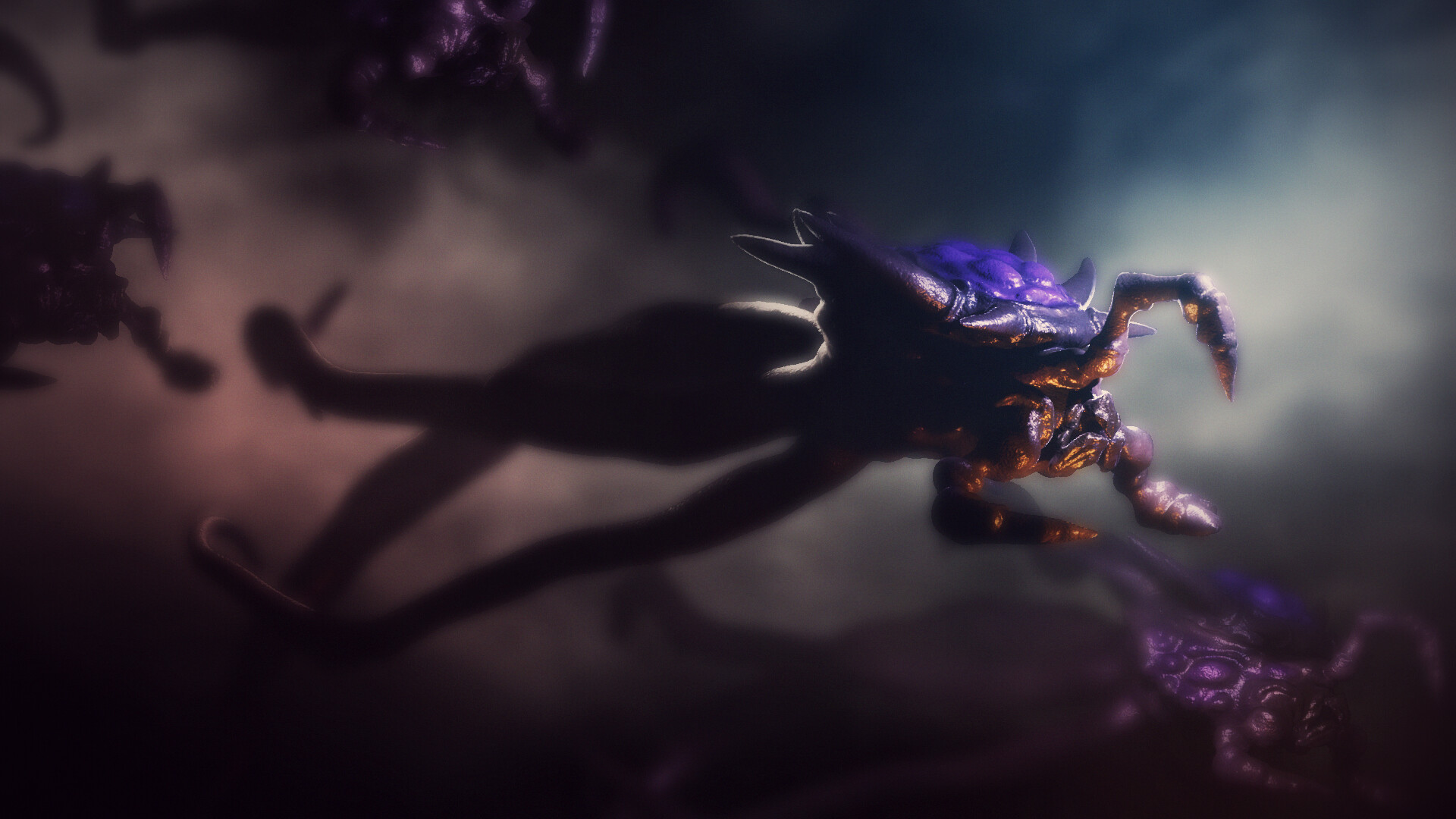 ArtStation - Sc-Fi - Alien (Zerg (Corruptor) from game SC2) - Blender ...