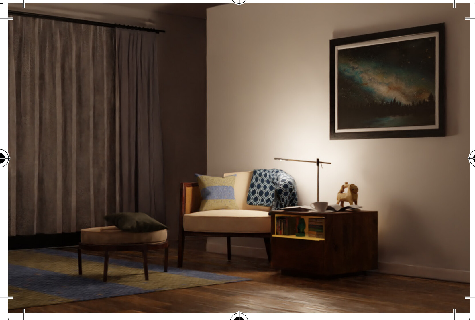 ArtStation - Reading Nook