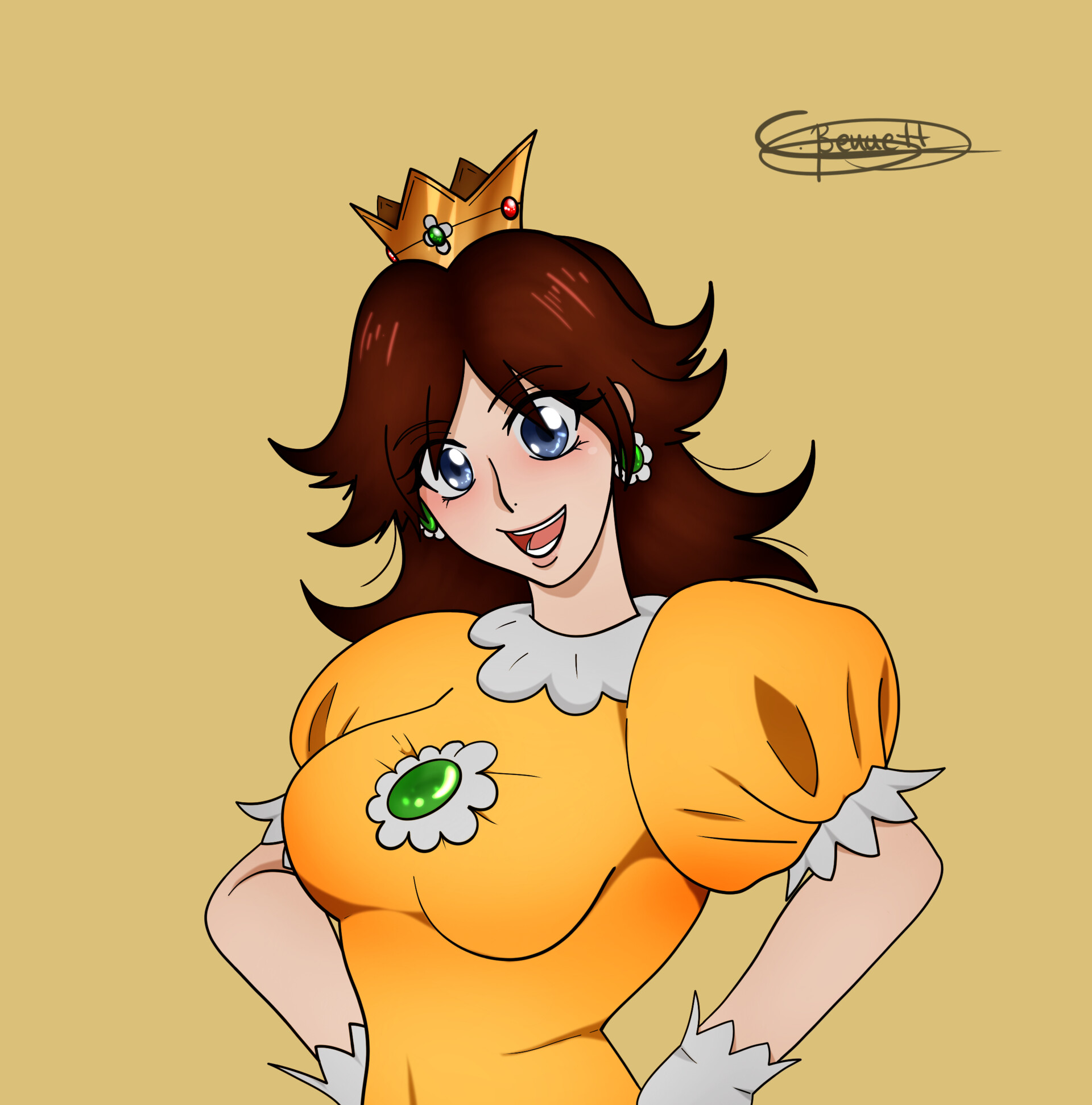 Prinzessin Daisy Fan Art