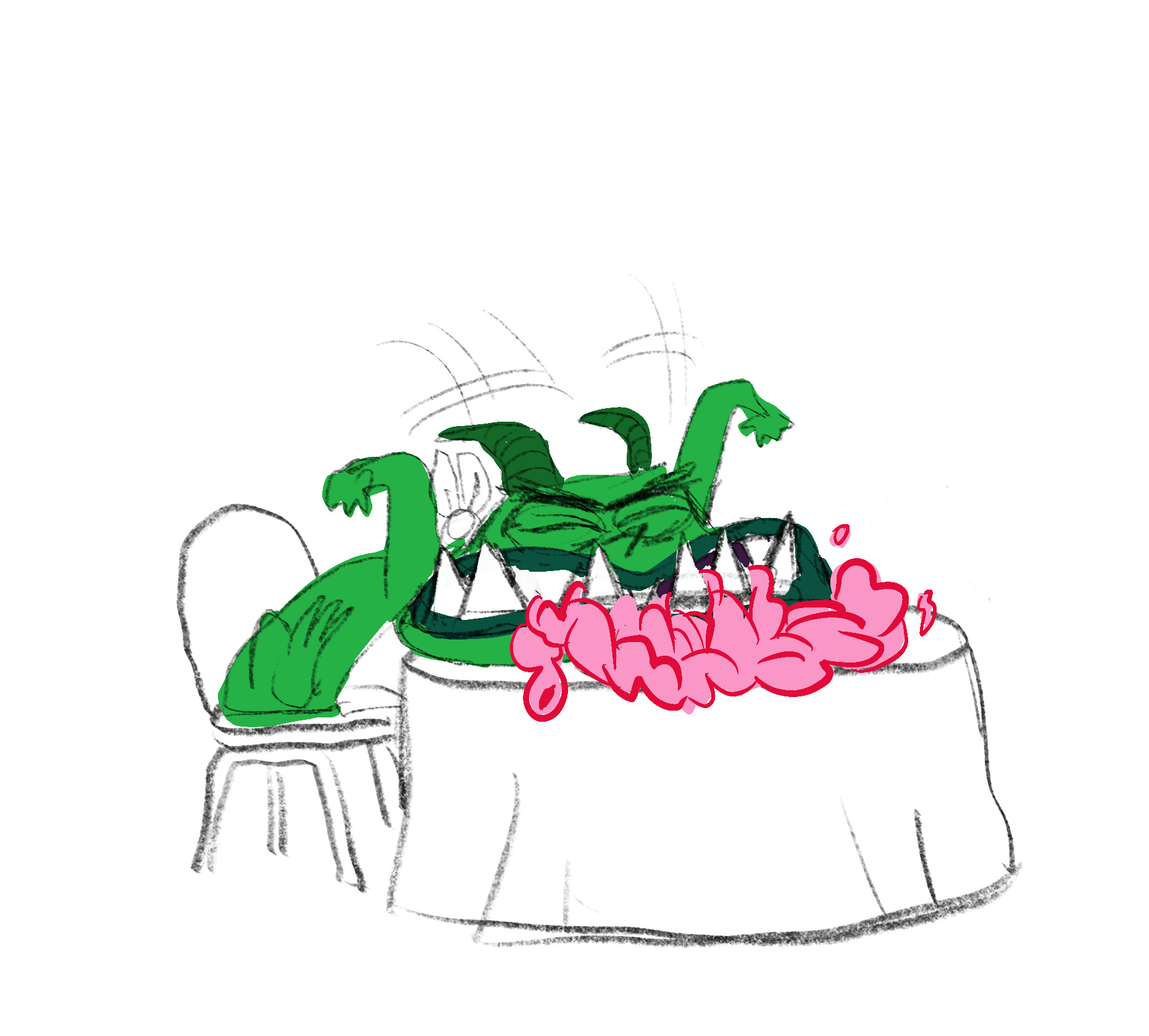 Brock Gallagher - Stomach Monster design and animation