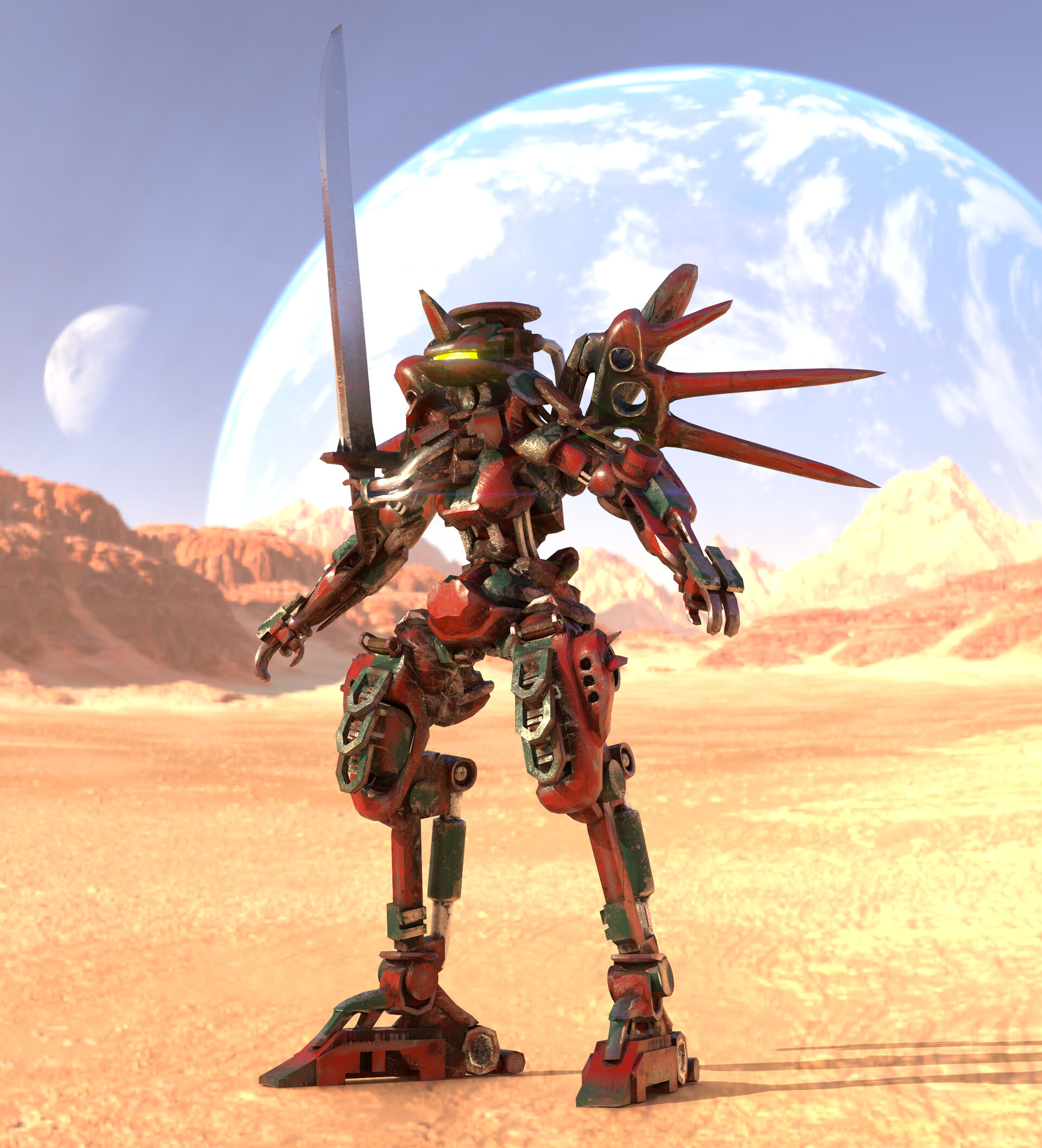 ArtStation - March of Robots: "Sword"