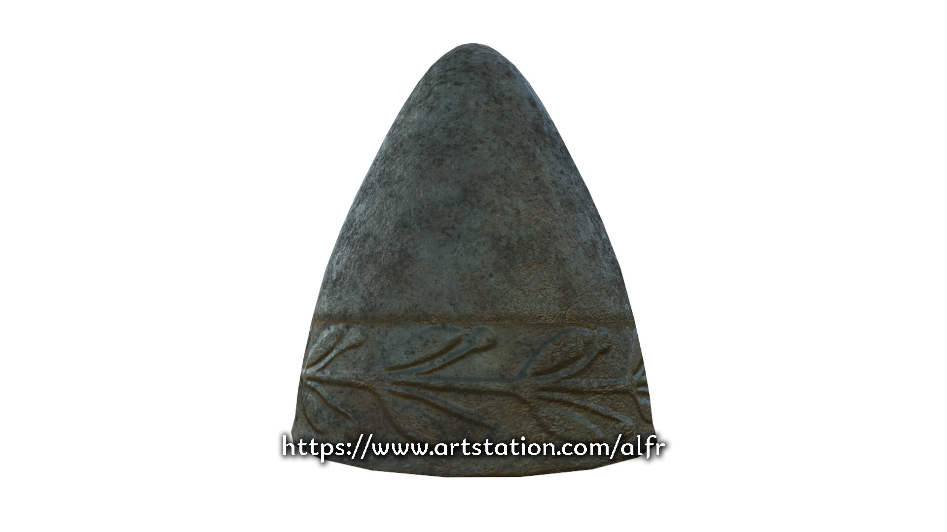 Alfr - Greek Bronze cap Pileus πῖλος
