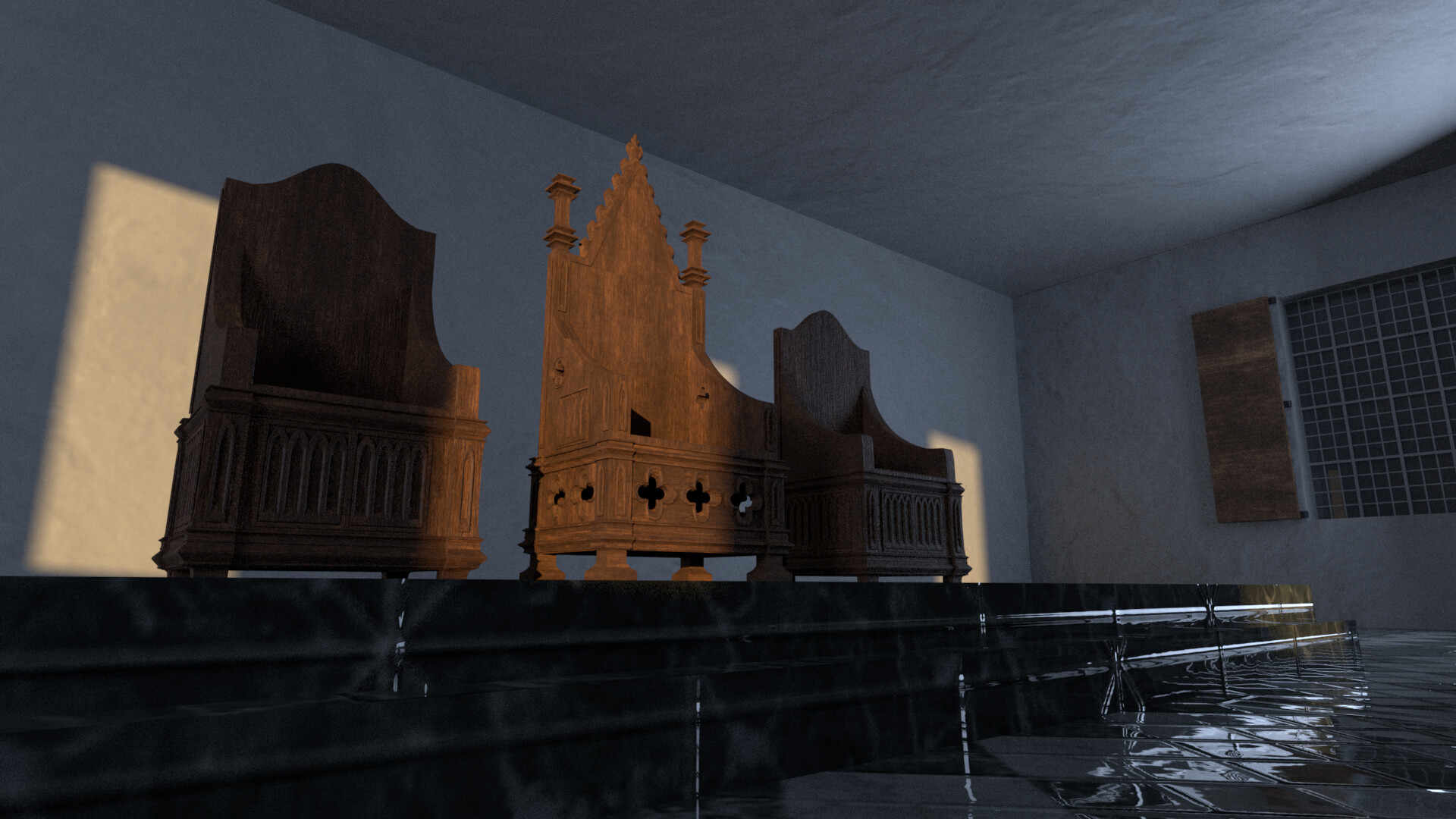 Paul Young - Medieval Parliament Room