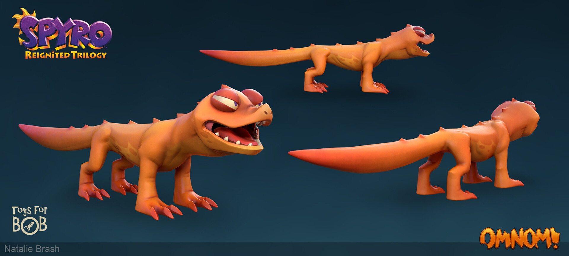 Natalie Brash - Lizard - Spyro Reignited