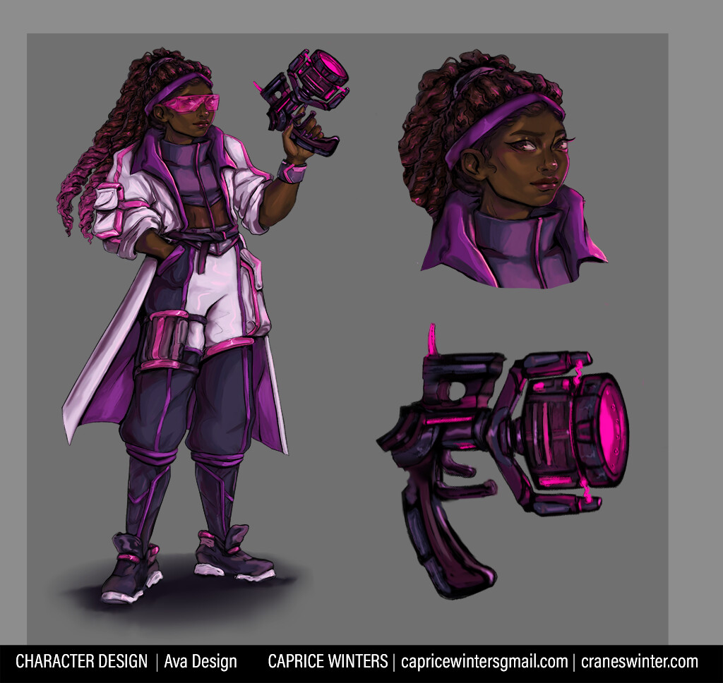 ArtStation - Ava Character Design