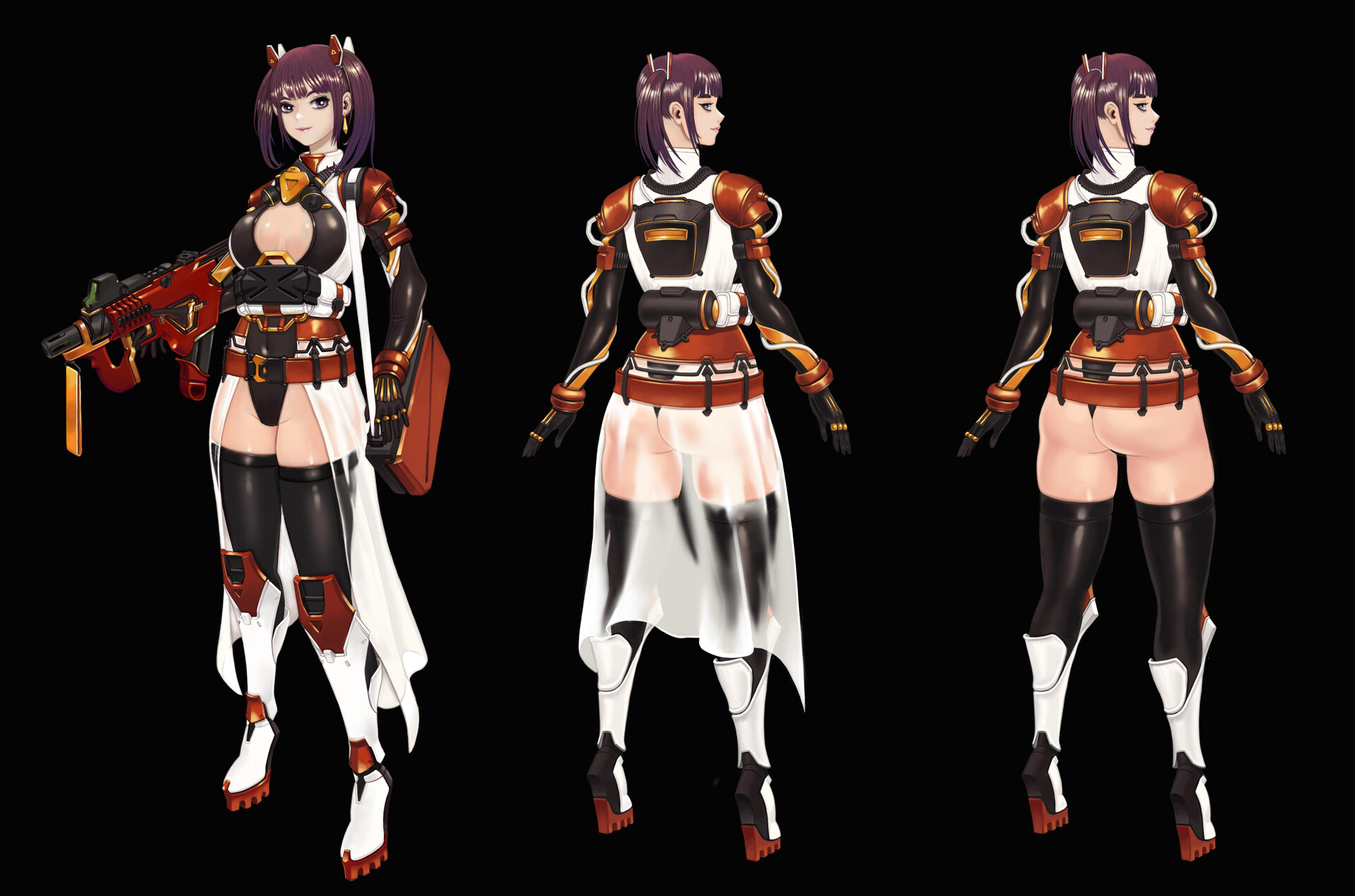 ArtStation - Sub machine gun