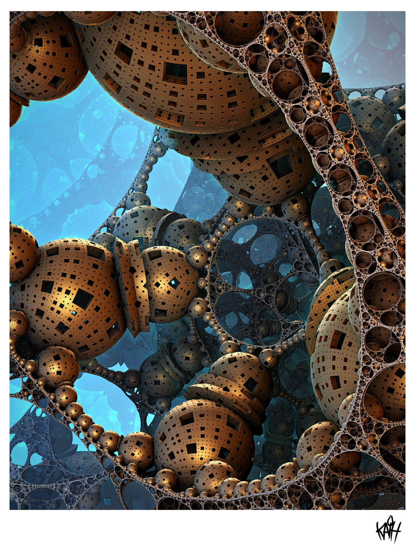 ArtStation - Playing with fractals
