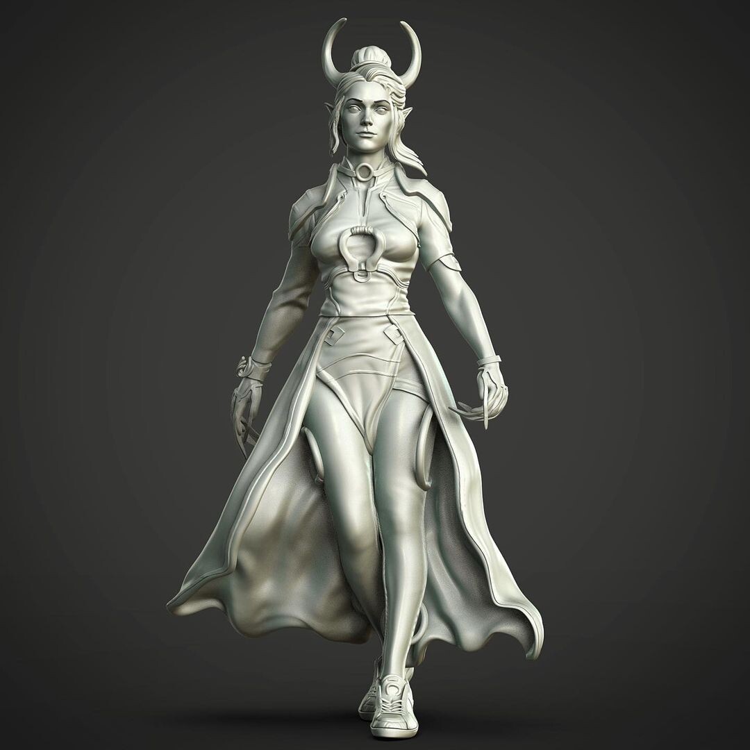 dark elf 3d print