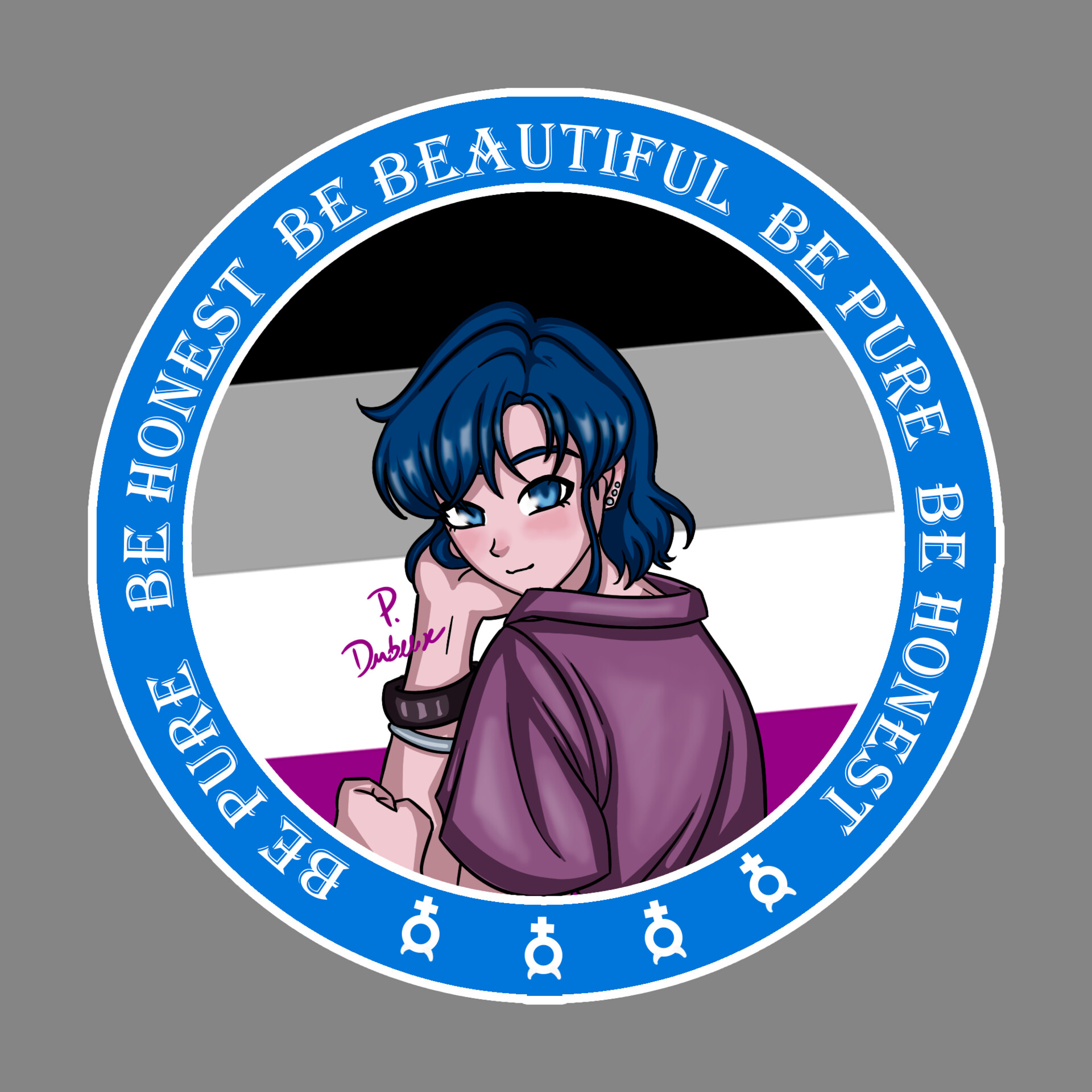 ArtStation - Sailors Mercury Ace Pride