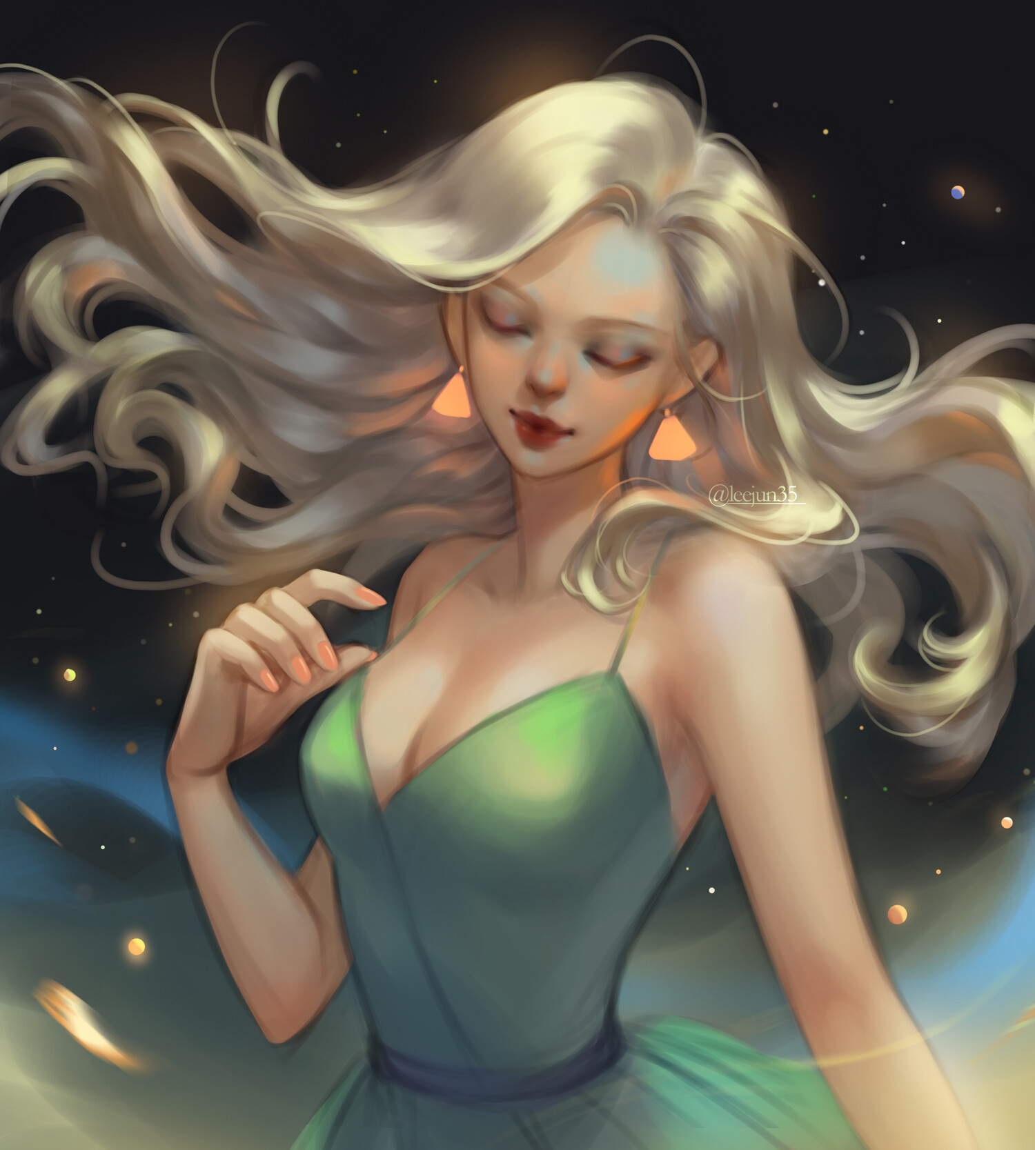 ArtStation - flowy hair