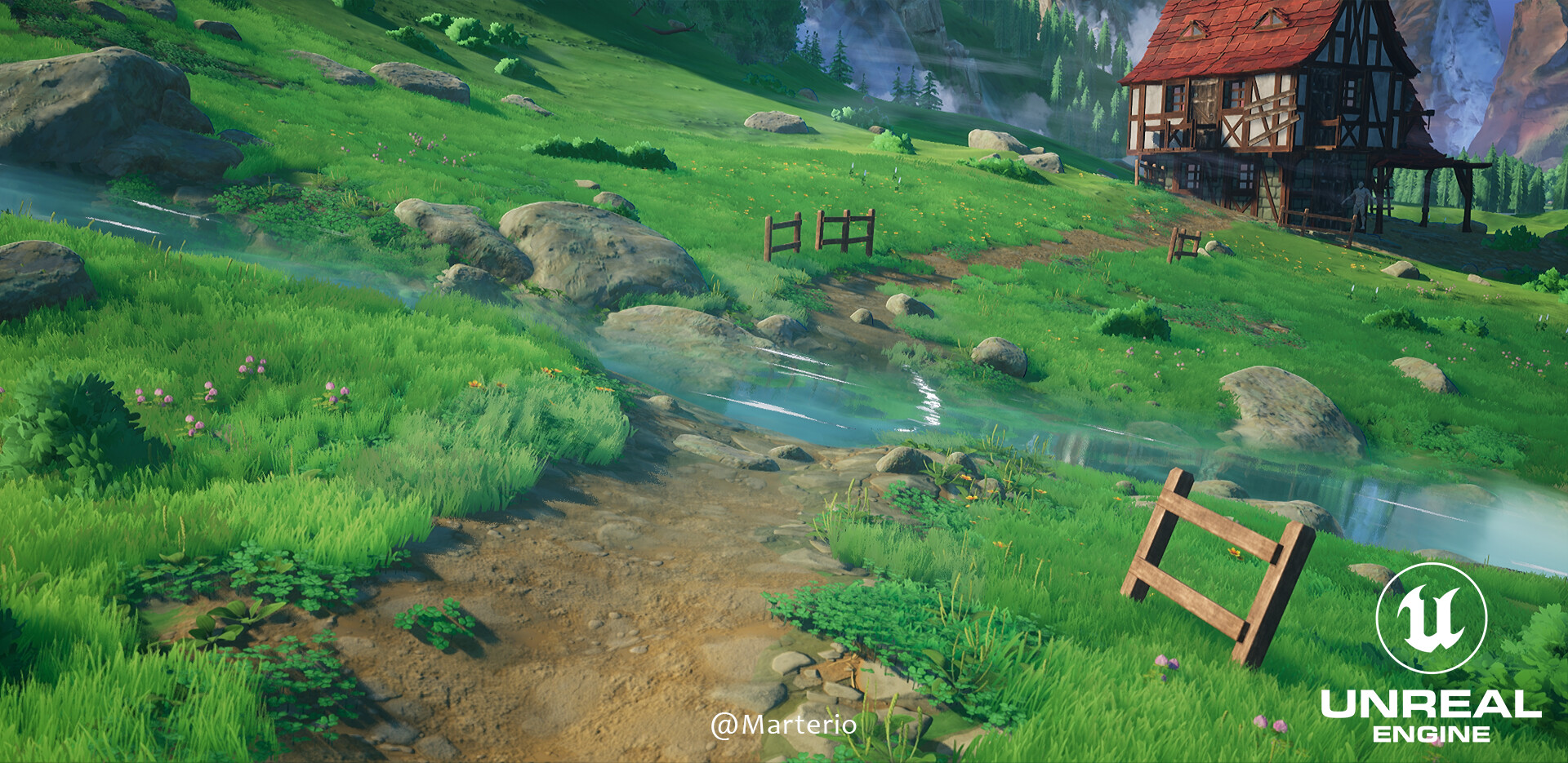 Marterio HF - 【UE4】Stylized great Rift valley